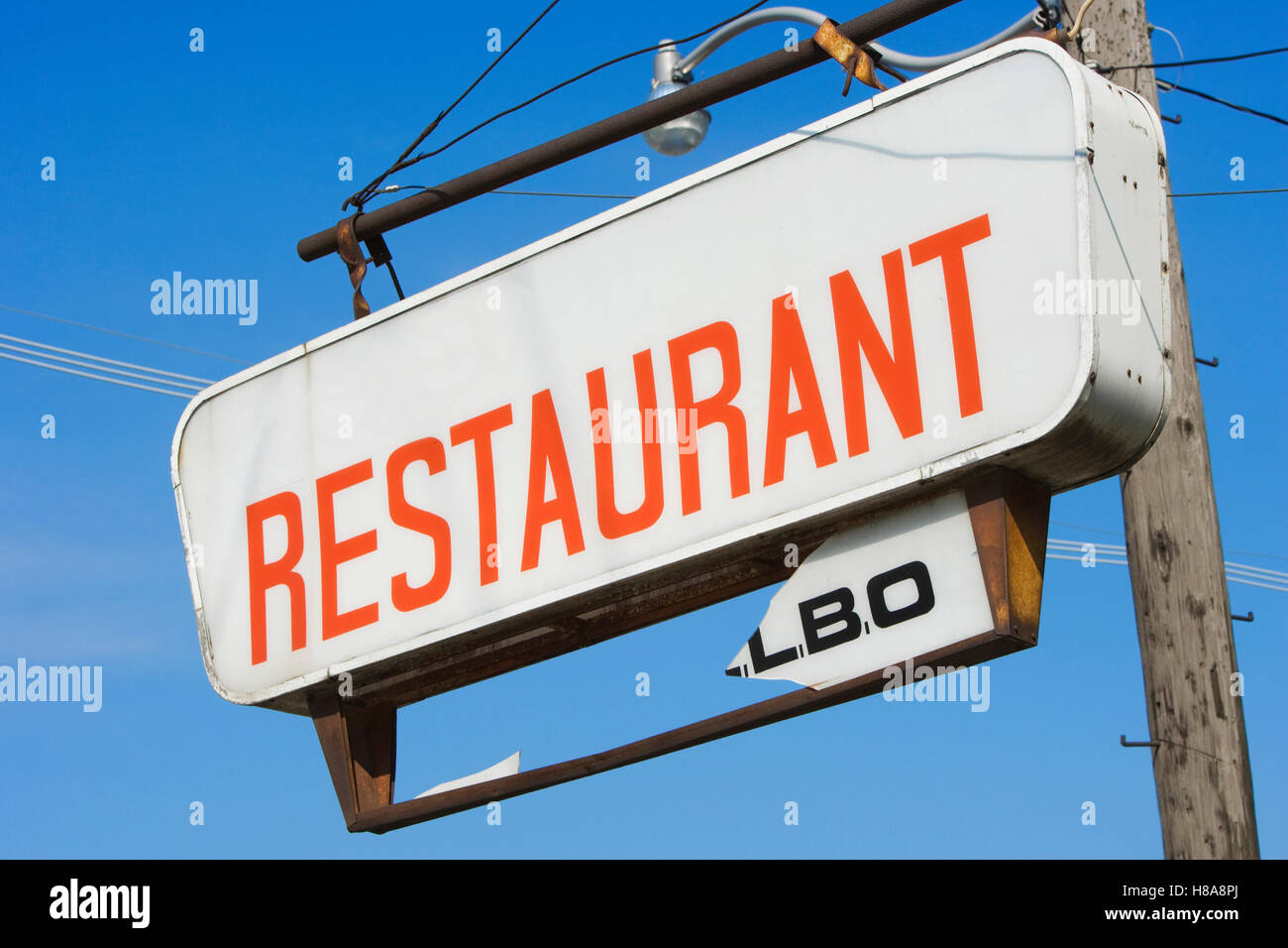 Restaurant closed sign hi-res stock photography and images - Alamy