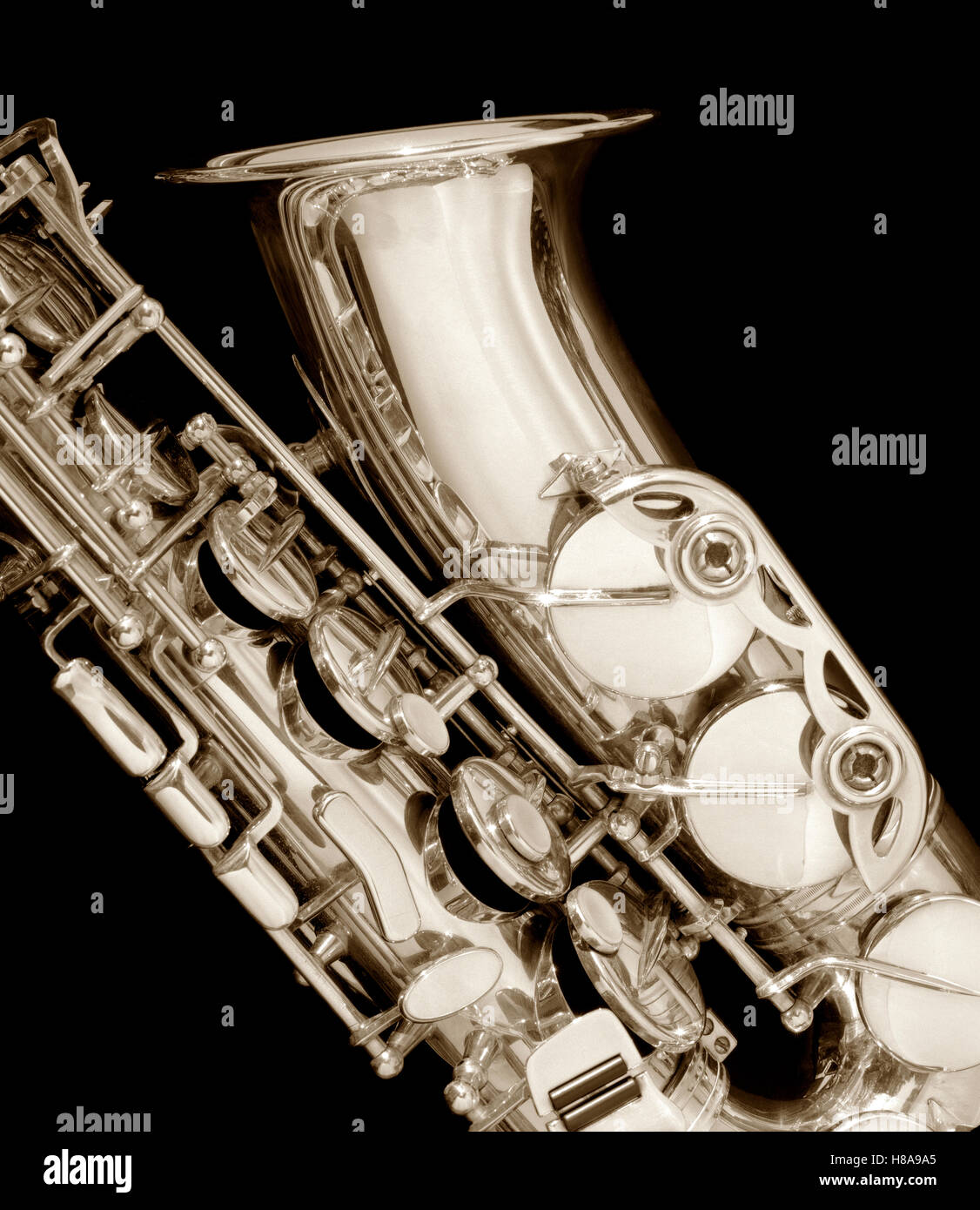 Saxophone jazz instrument hi-res stock photography and images - Alamy