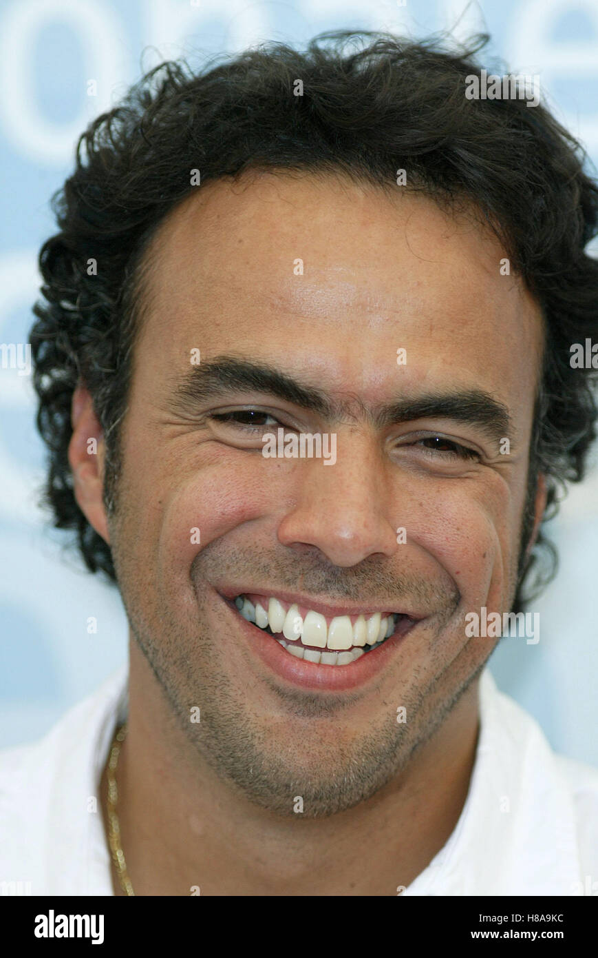 ALEJANDRO GONZALEZ INARRITU 21 GRAMS FILM PREMIERE 60TH VENICE FILM ...