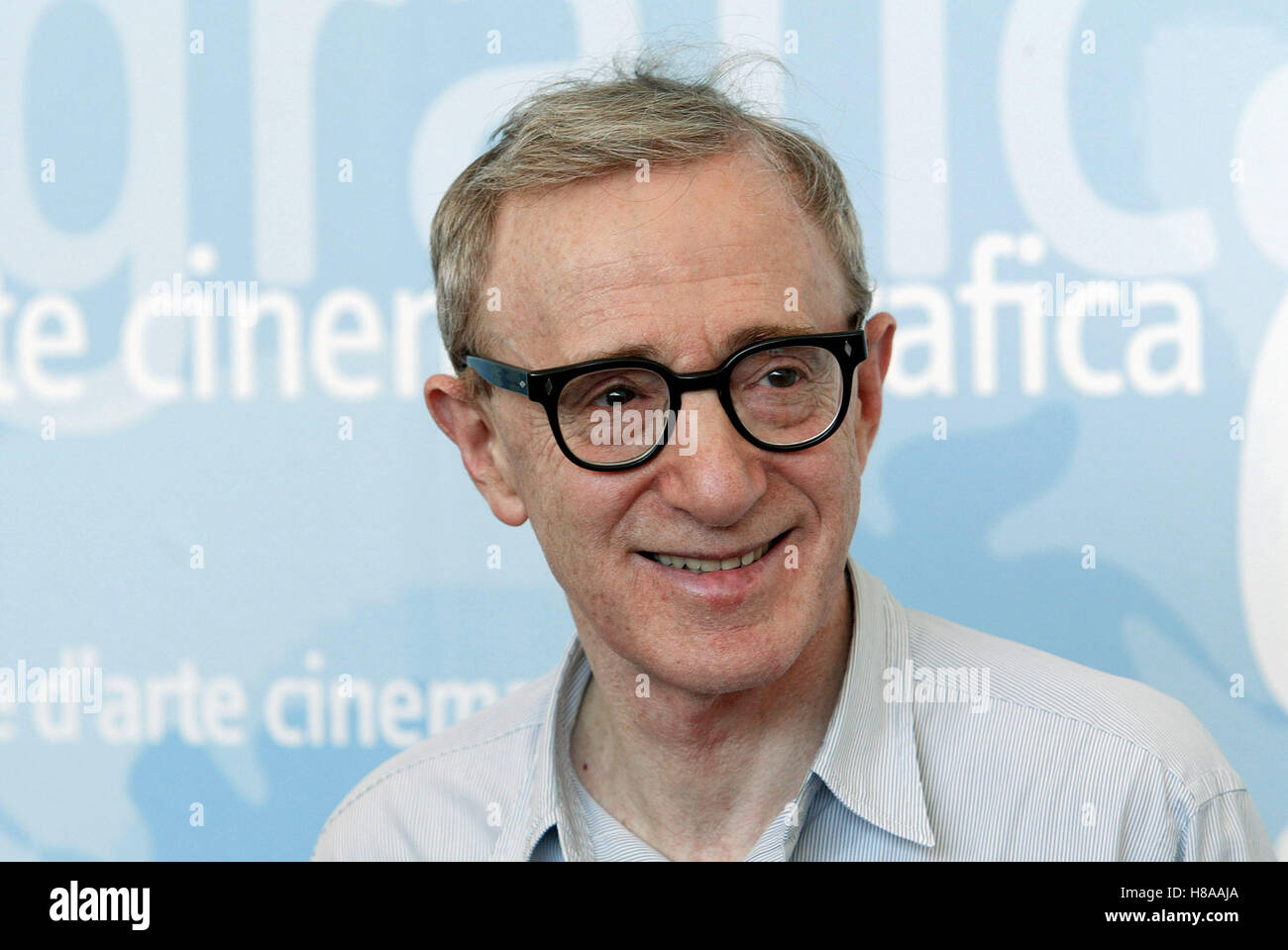 WOODY ALLEN ANYTHING ELSE PHOTOCALL 60TH VENICE FILM FESTIVAL ITALY 27 ...