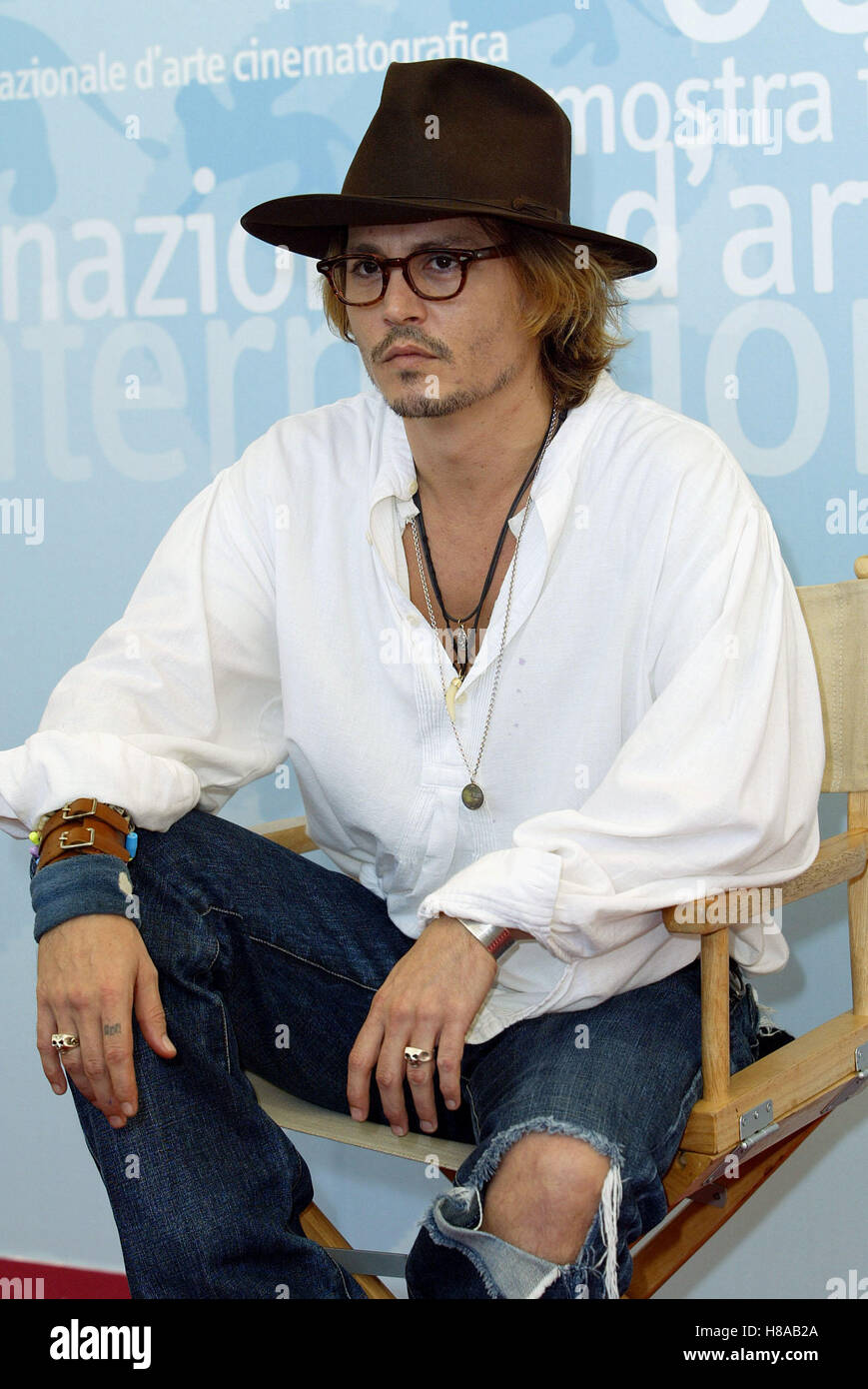 JOHNNY DEPP ONCE UPON A TIME IN MEXICO PH 60TH VENICE FILM FESTIVAL ...