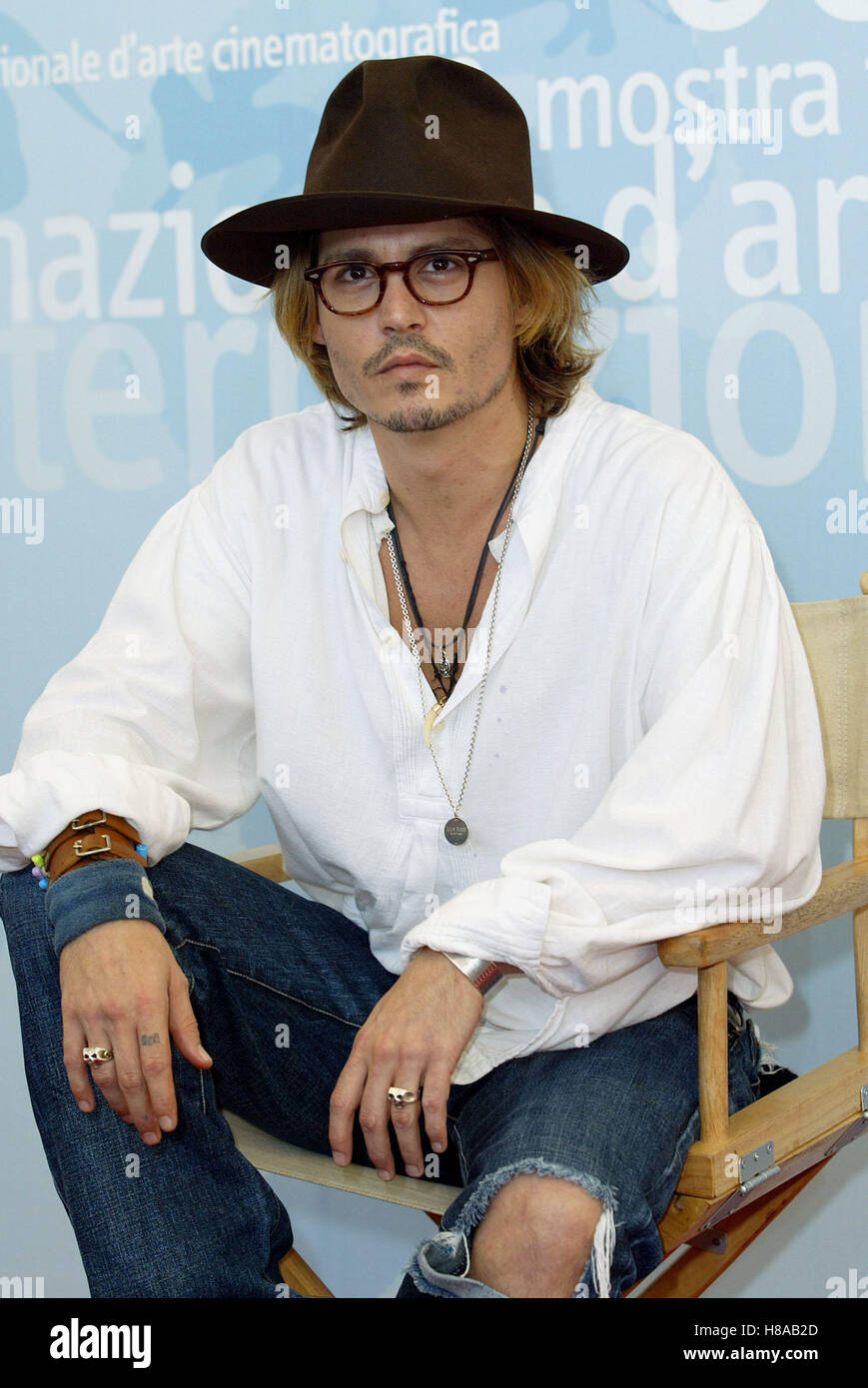 JOHNNY DEPP ONCE UPON A TIME IN MEXICO PH 60TH VENICE FILM FESTIVAL ...