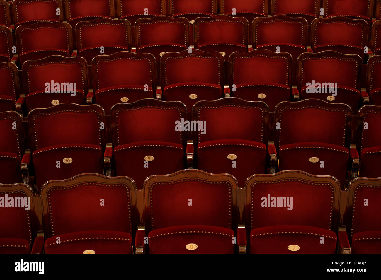 The auditorium of a theater Stock Photo - Alamy
