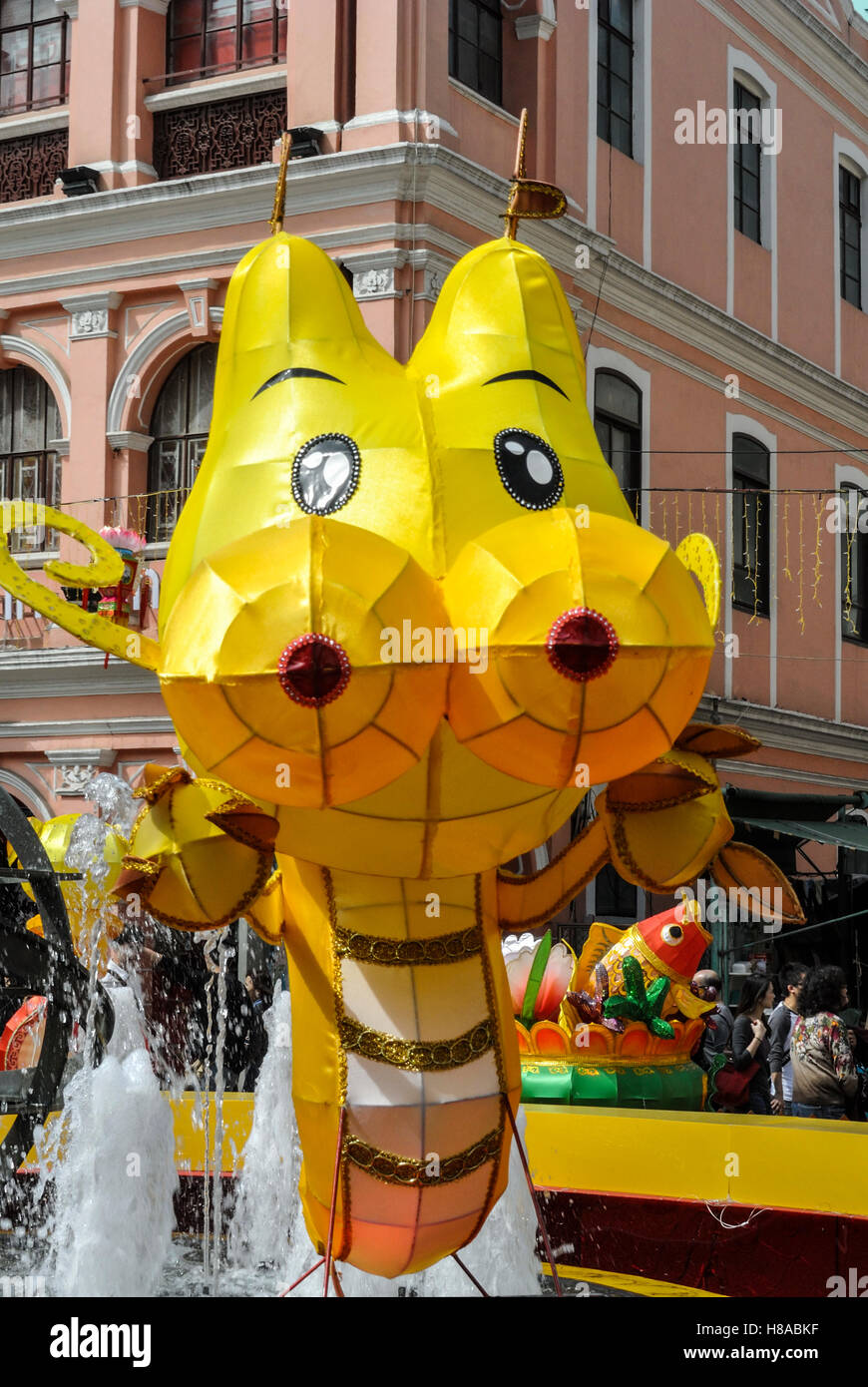Chinese New Year celebrations in Macau Stock Photo - Alamy