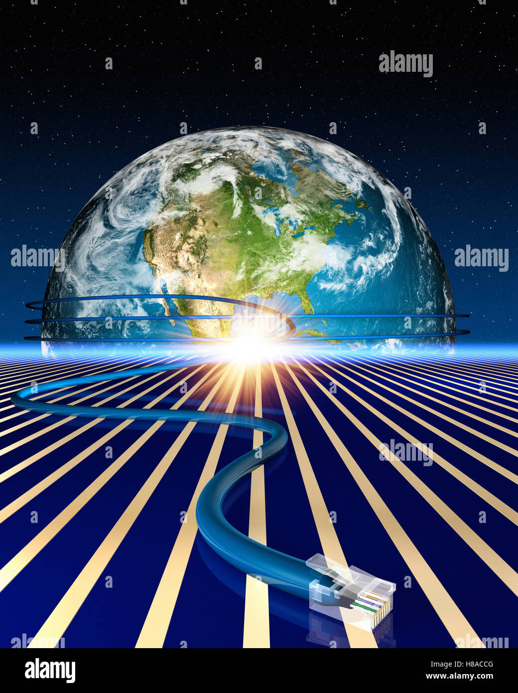 Global Internet concept Stock Photo - Alamy