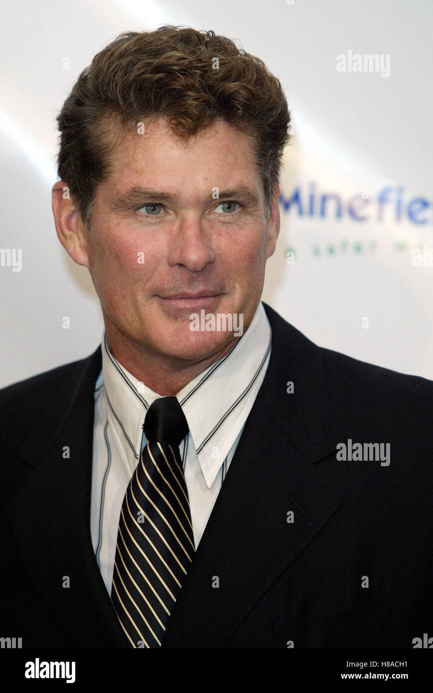 DAVID HASSELHOFF ADOPT-A-MINEFIELD GALA BEVERLY HILTON HOTEL BEVERLY ...