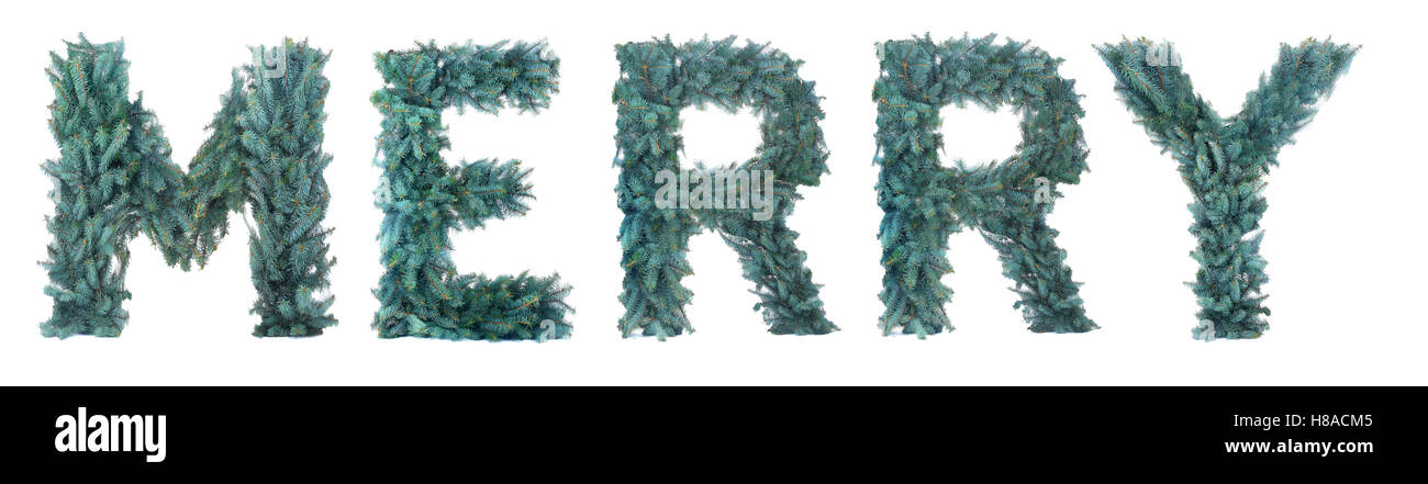 word merry from Stock Photo - Alamy