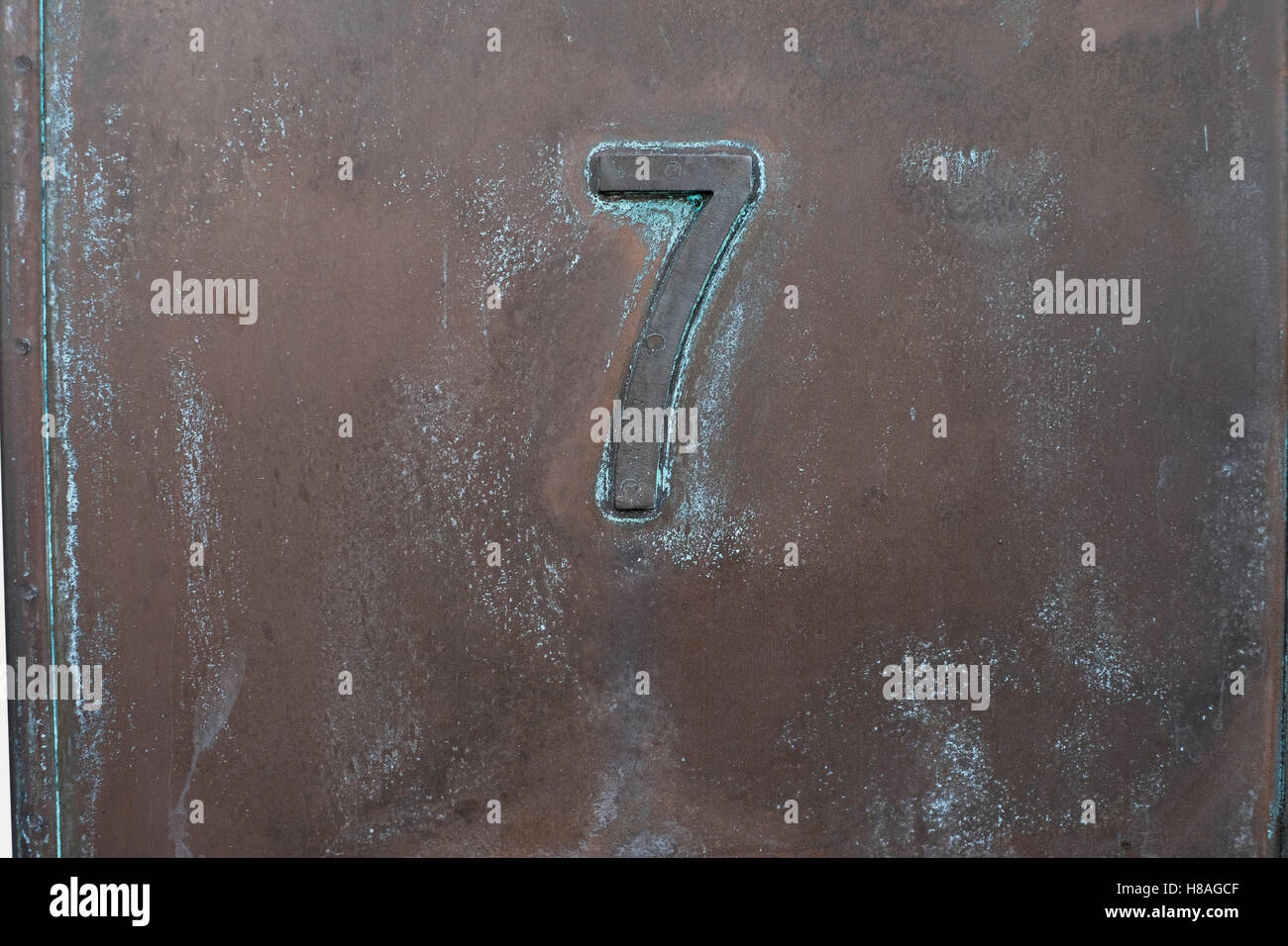 Number seven 7 hi-res stock photography and images - Alamy