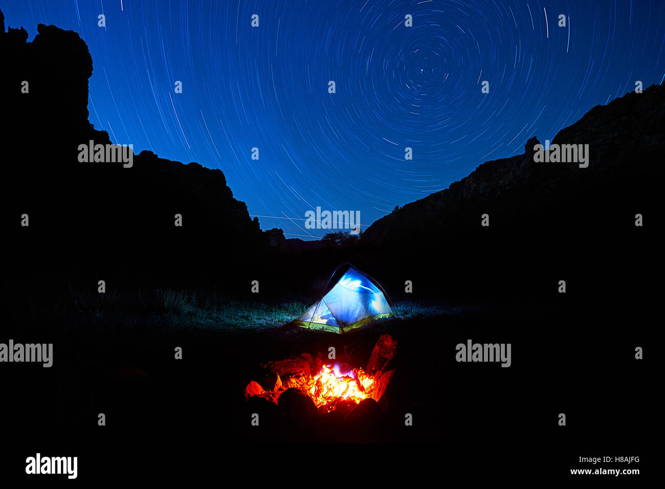 Arizona desert at night sky hi-res stock photography and images - Alamy