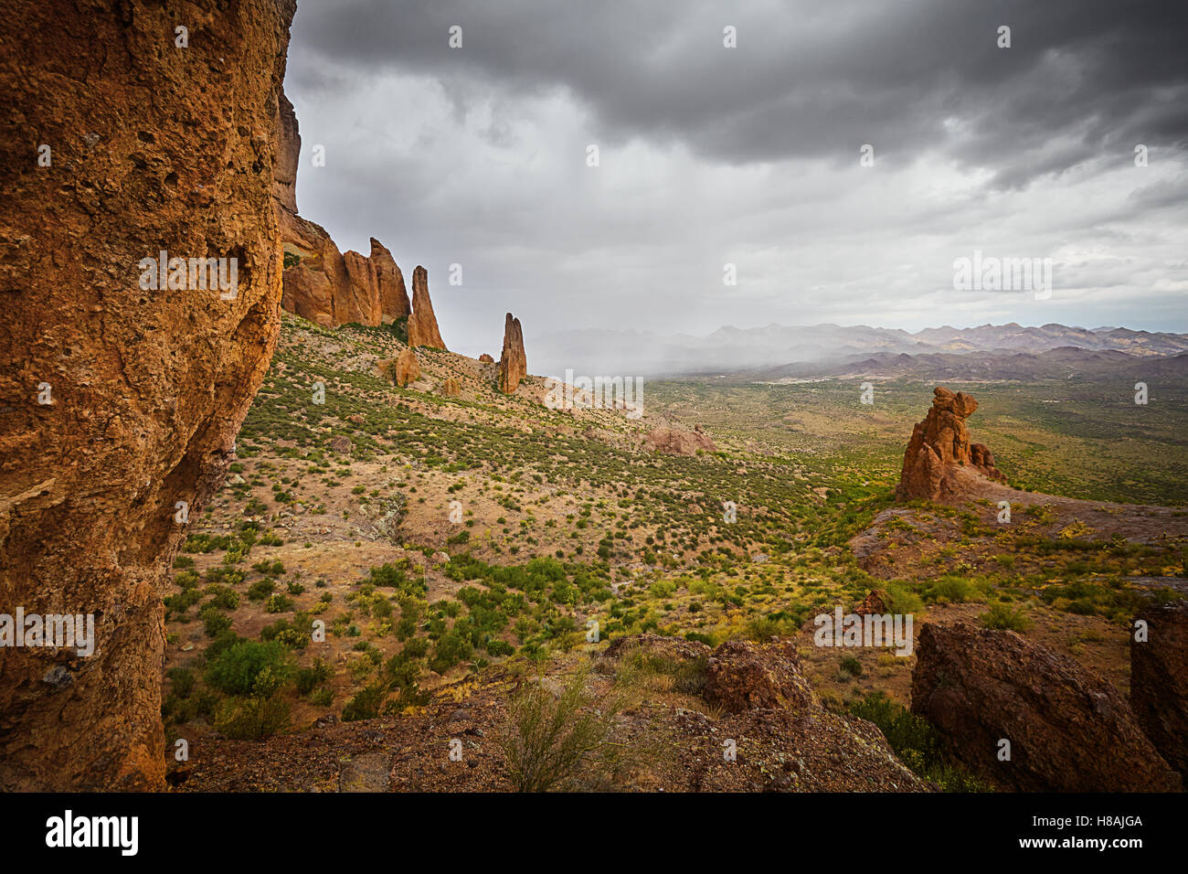 Superstition mountains clouds hi-res stock photography and images - Alamy