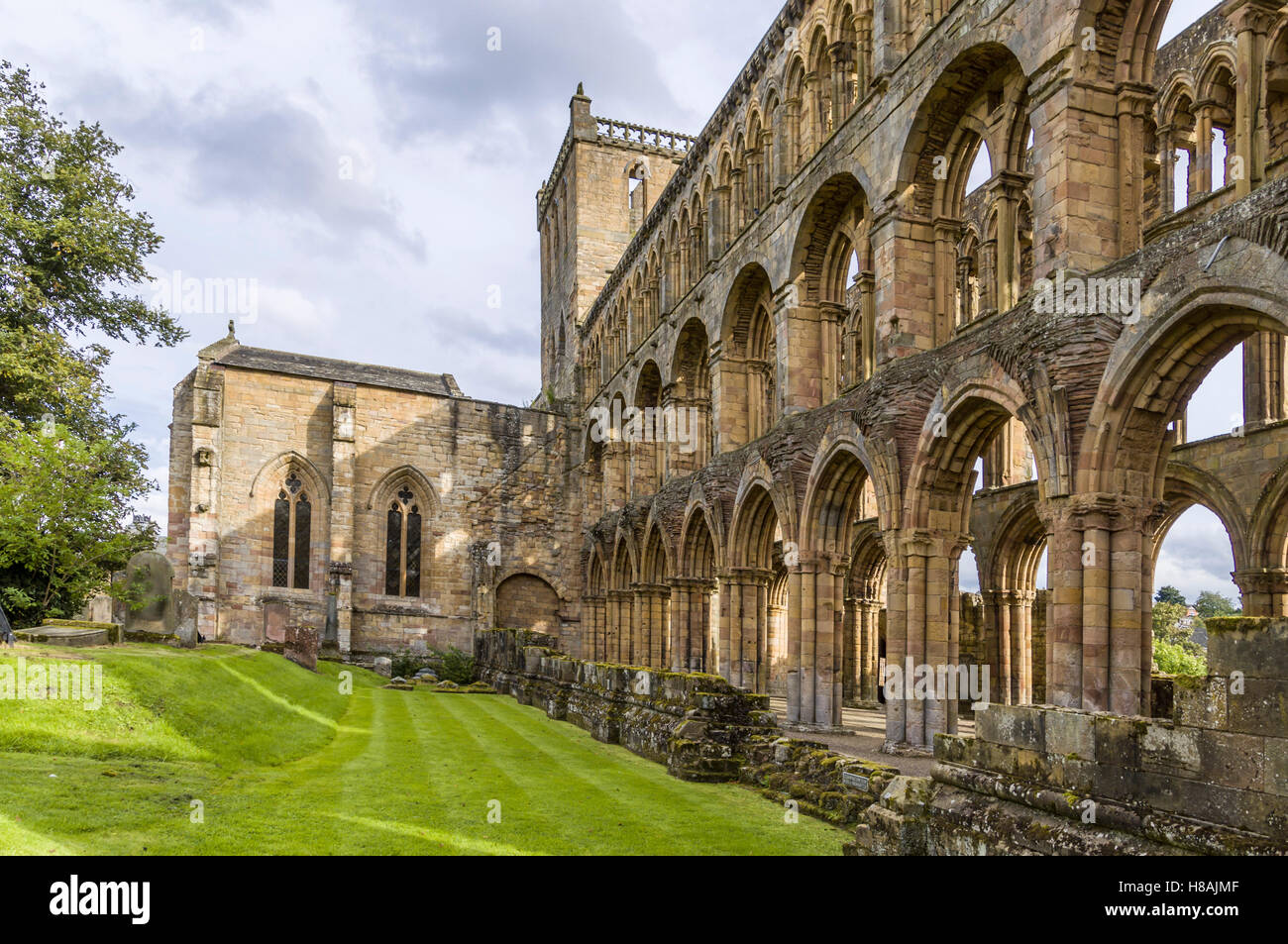 Scotland - Jedburgh Abbey Stock Photo - Alamy