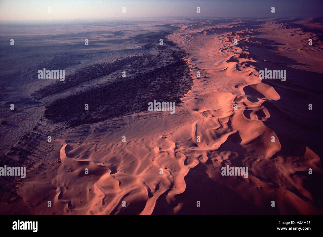 Aerial view of Namib Desert, Namibia Stock Photo - Alamy