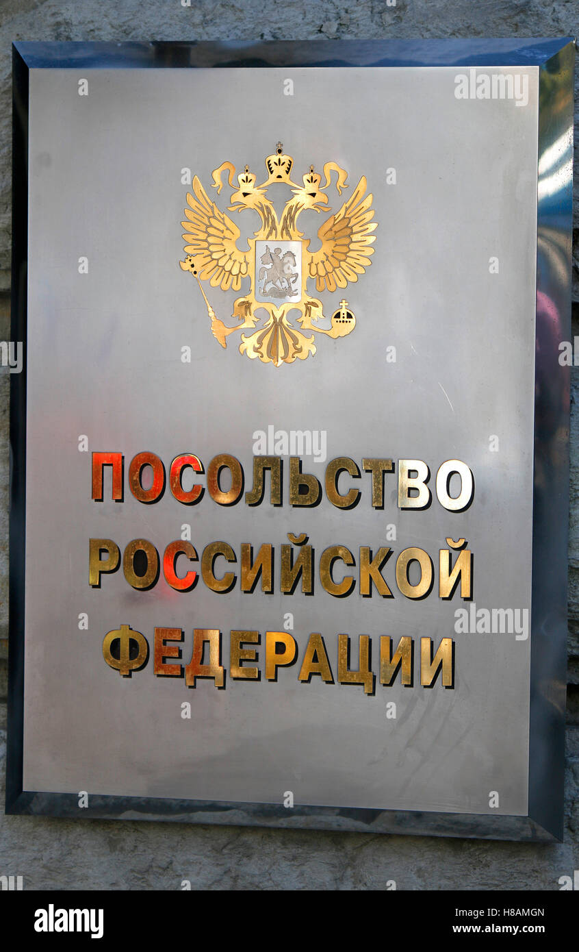 russische Botschaft Berlin Stock Photo - Alamy