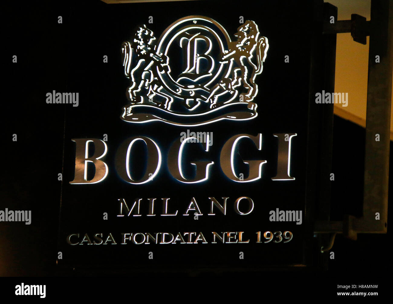 Boggi milano logo hi-res stock photography and images - Alamy