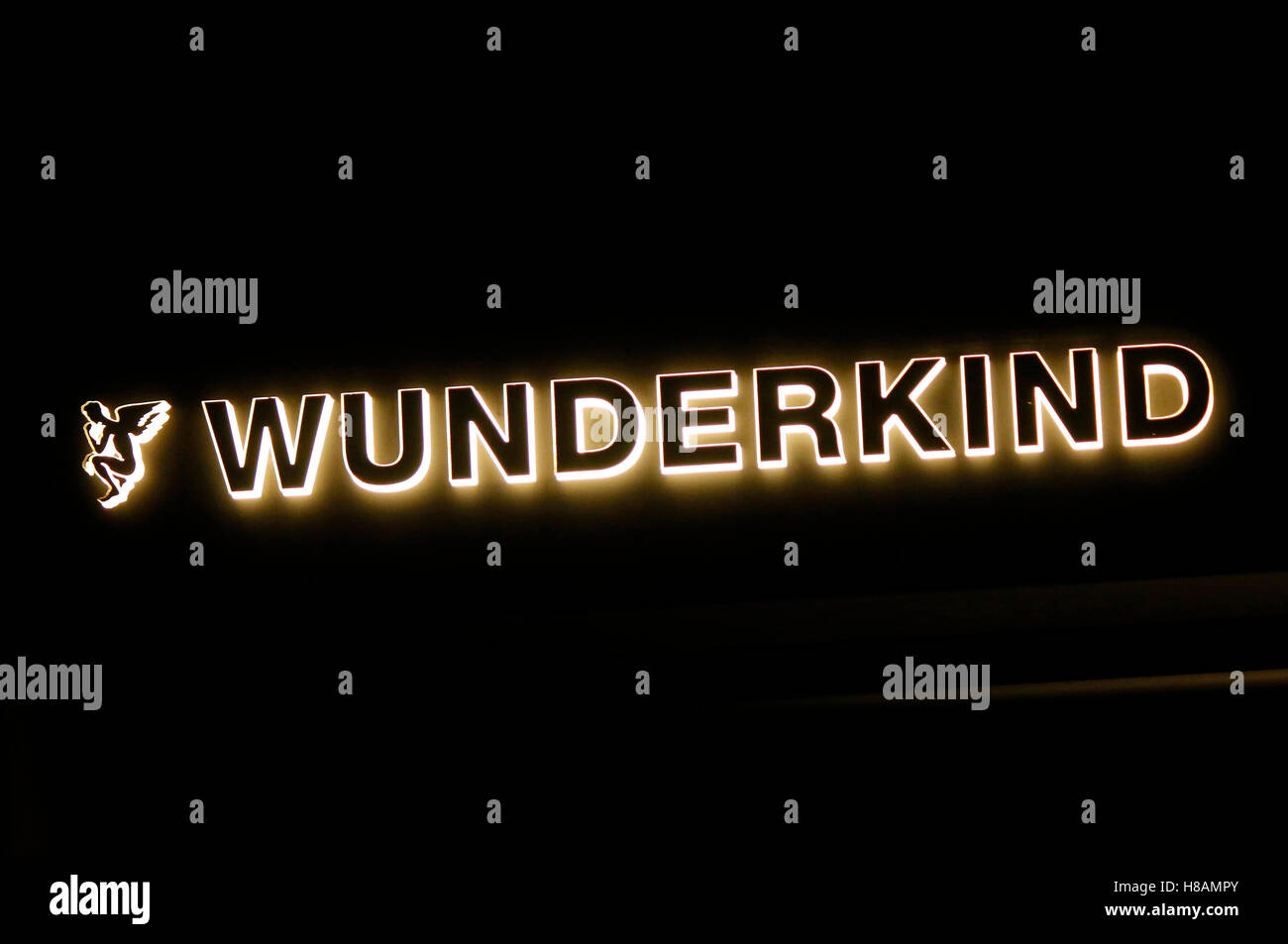 das Logo der Marke "Wunderkind", Berlin Stock Photo - Alamy