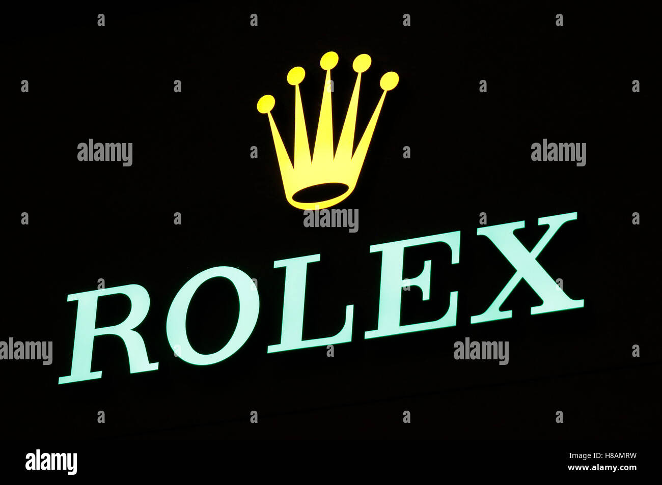 Rolex emblem hi-res stock photography and images - Alamy