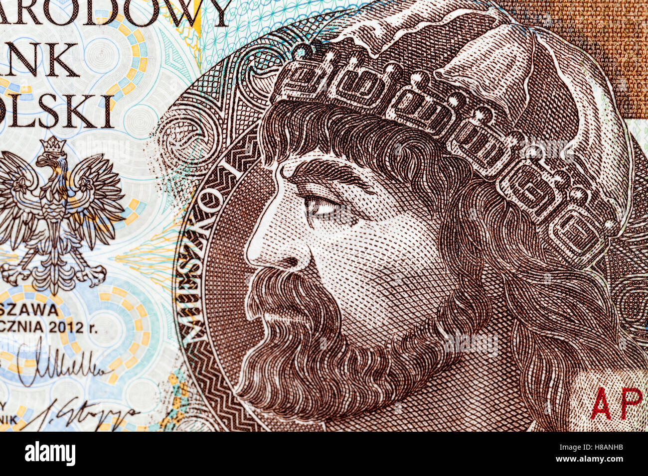 Ten PLN close up Stock Photo - Alamy