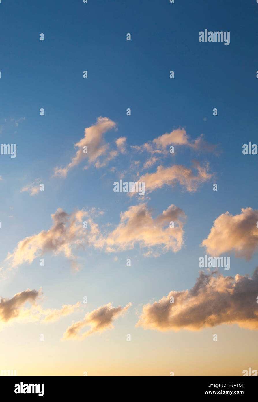 the sky during sunset Stock Photo - Alamy