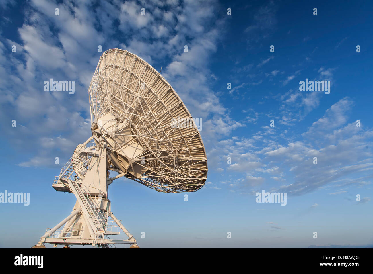 Radio telescope, Very Large Array (VLA), San Agustin Plains, near ...