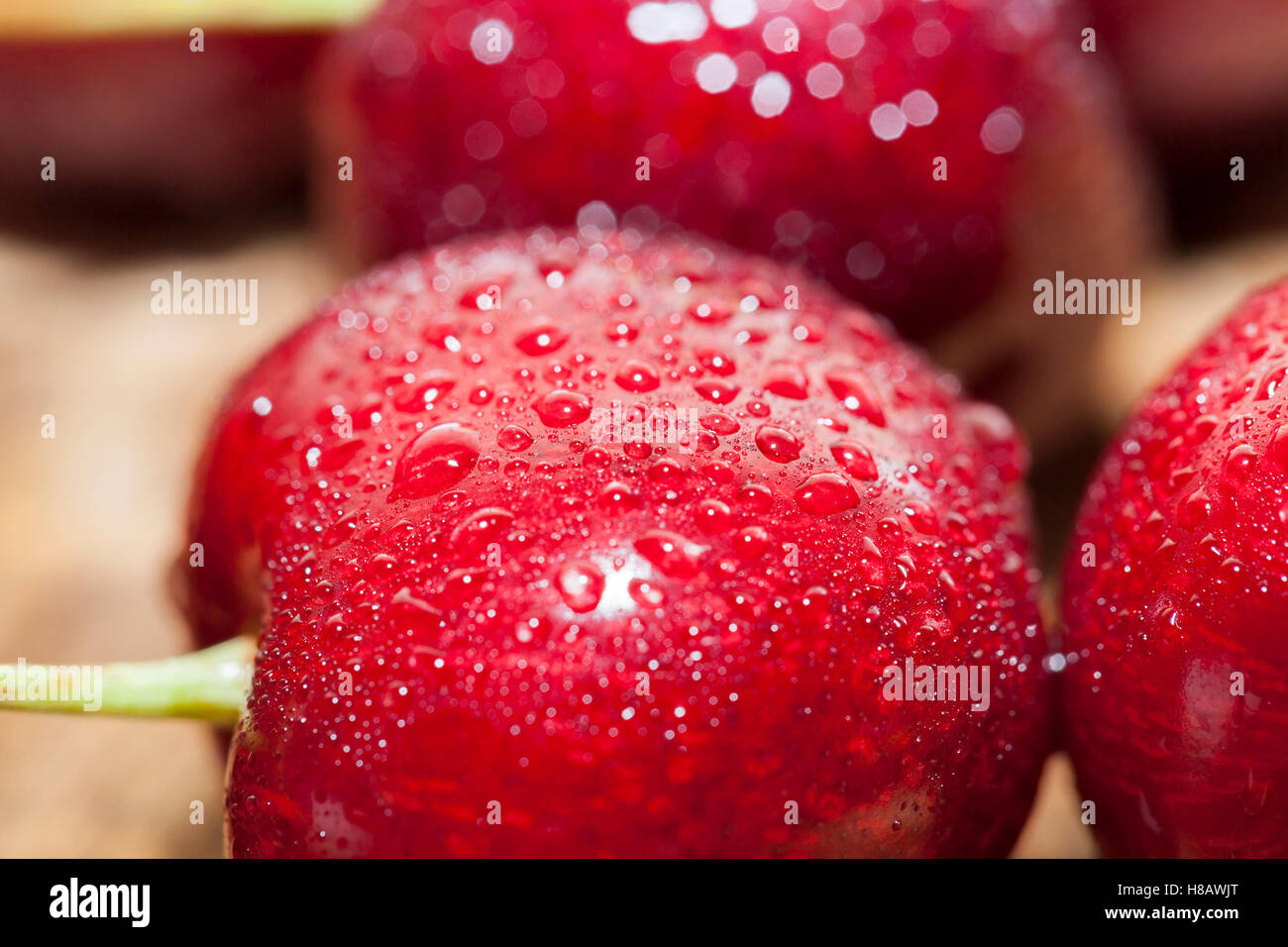 Waterdrop cherry hi-res stock photography and images - Alamy