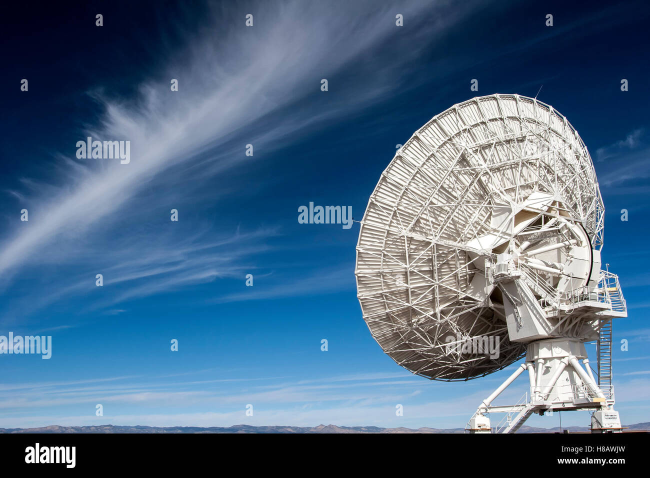 Radio Telescope, Very Large Array (VLA), near Magdalena, New Mexico USA ...
