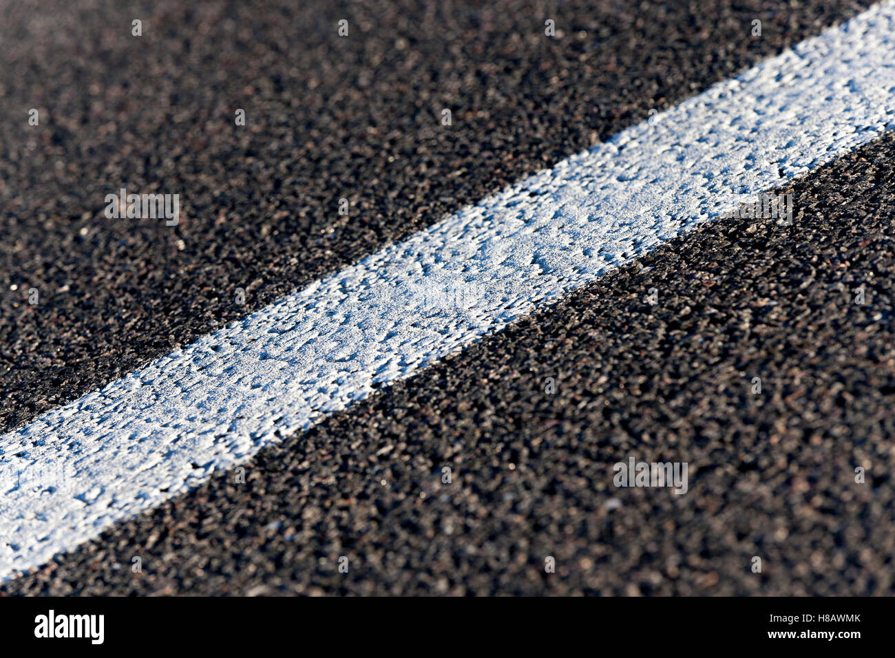 road markings - white stripes Stock Photo - Alamy