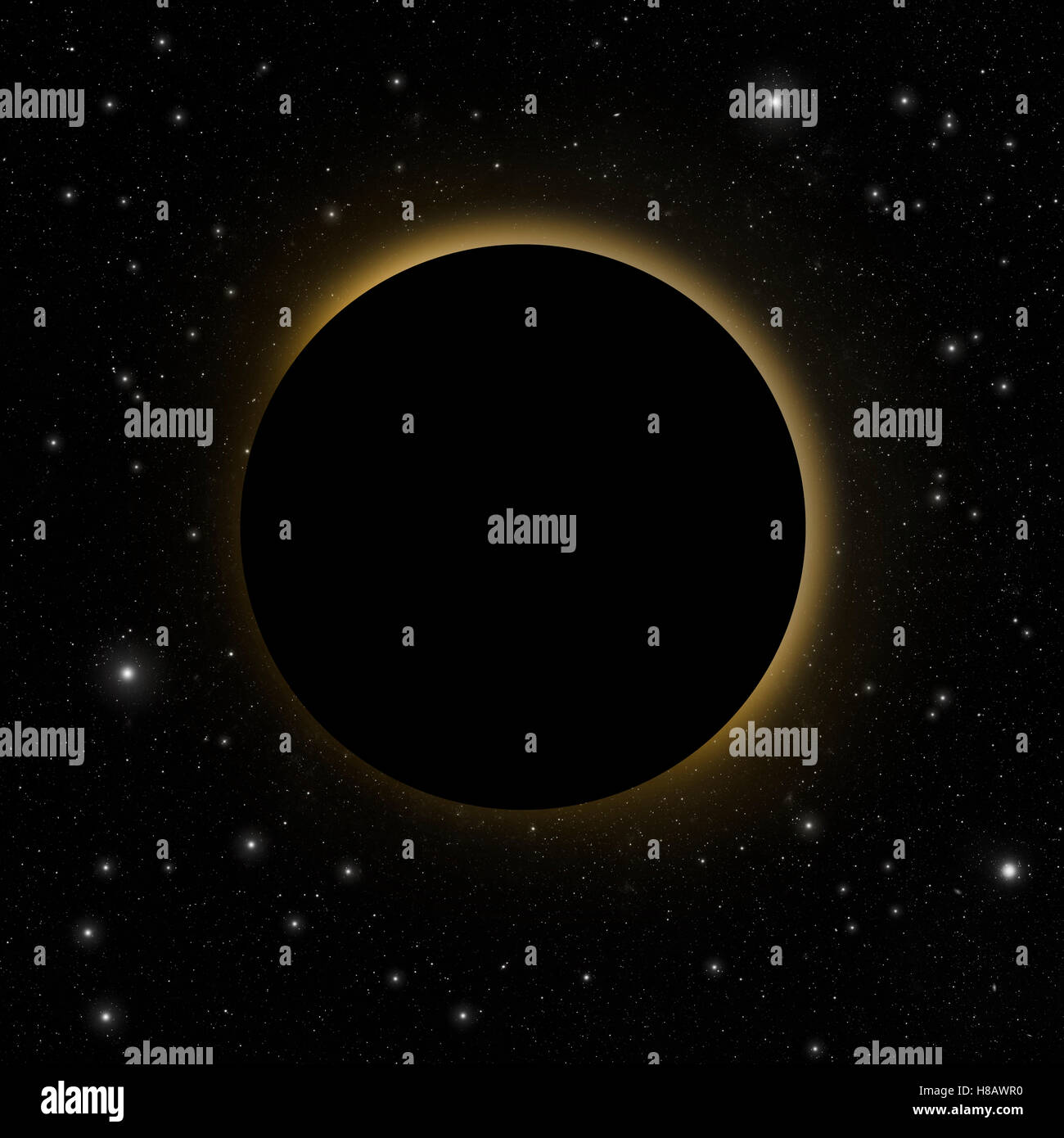 3d solar eclipse hi-res stock photography and images - Alamy