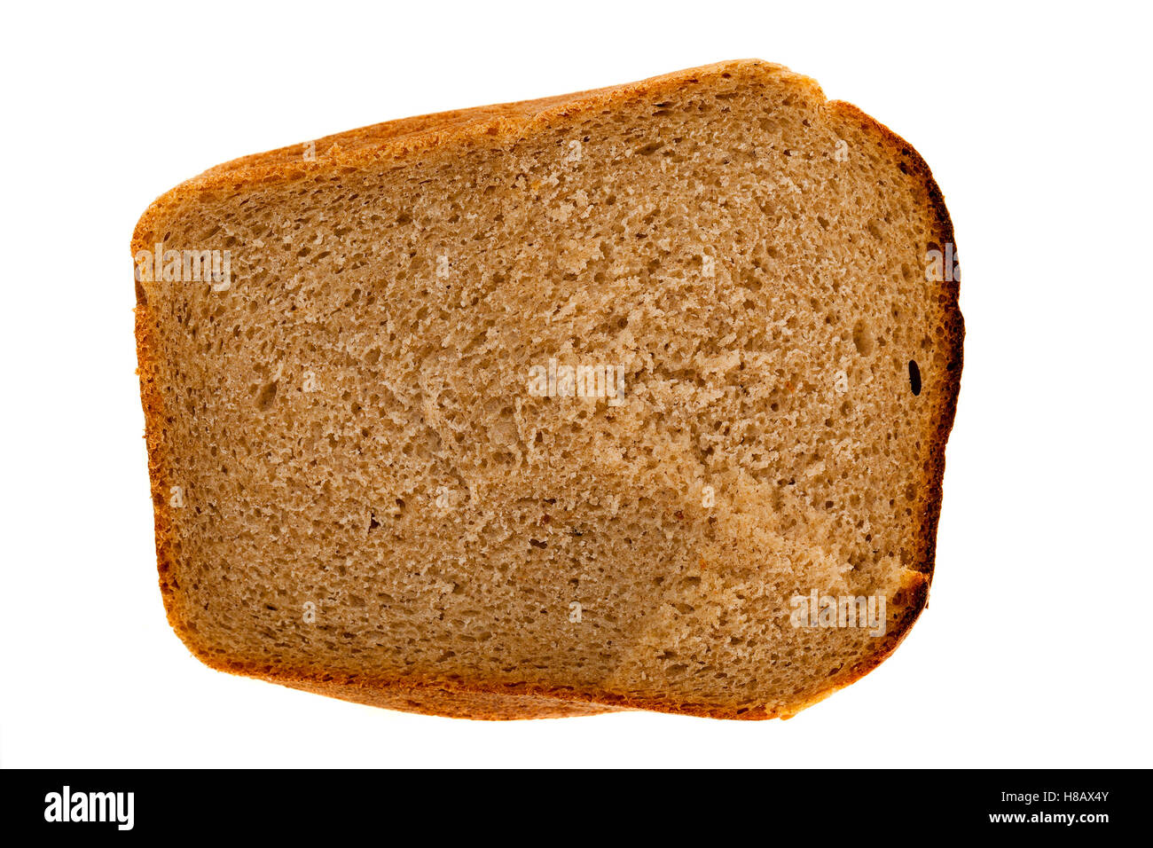 isolated slice of bread Stock Photo - Alamy