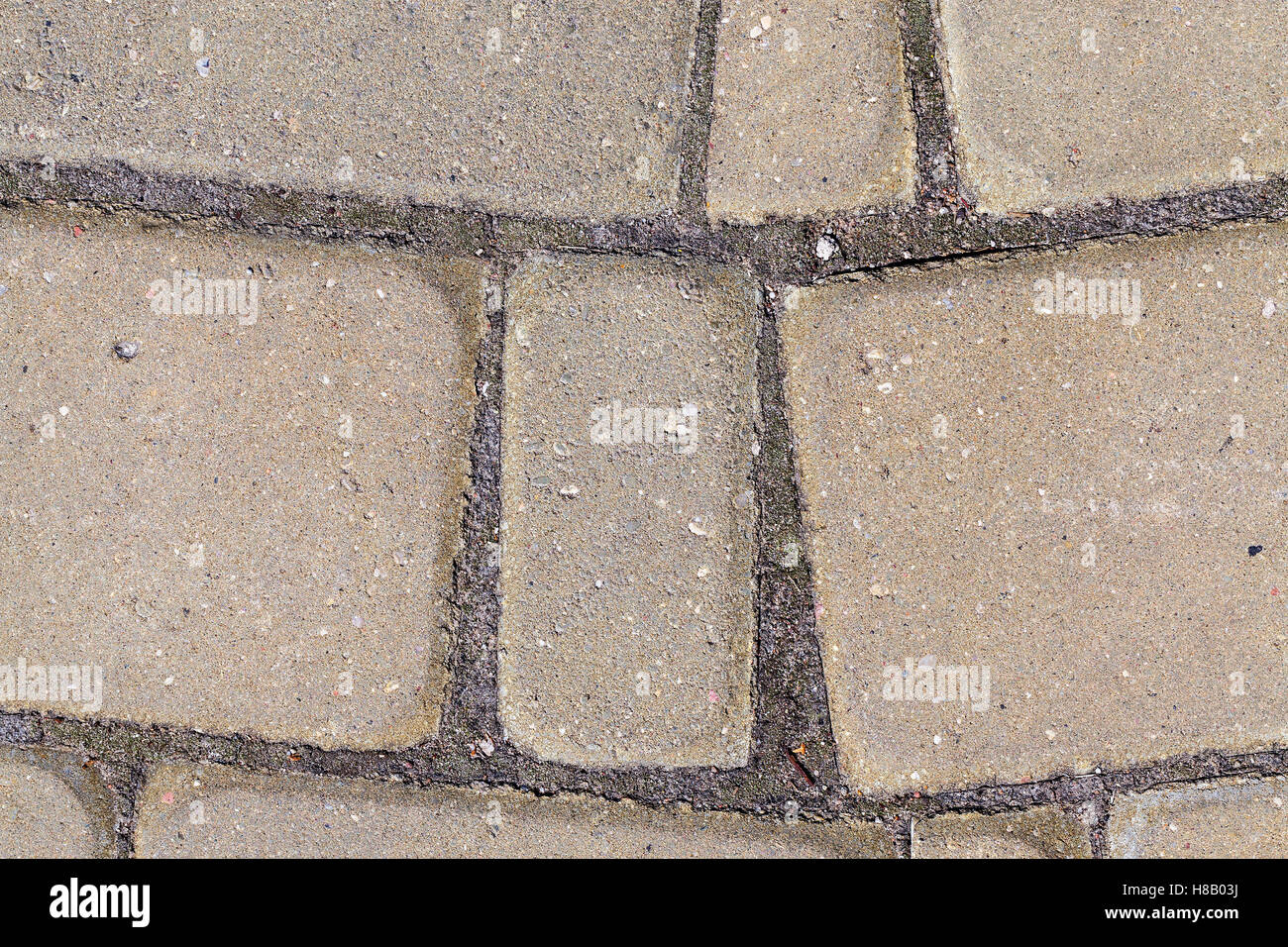 the road from the concrete tiles Stock Photo - Alamy