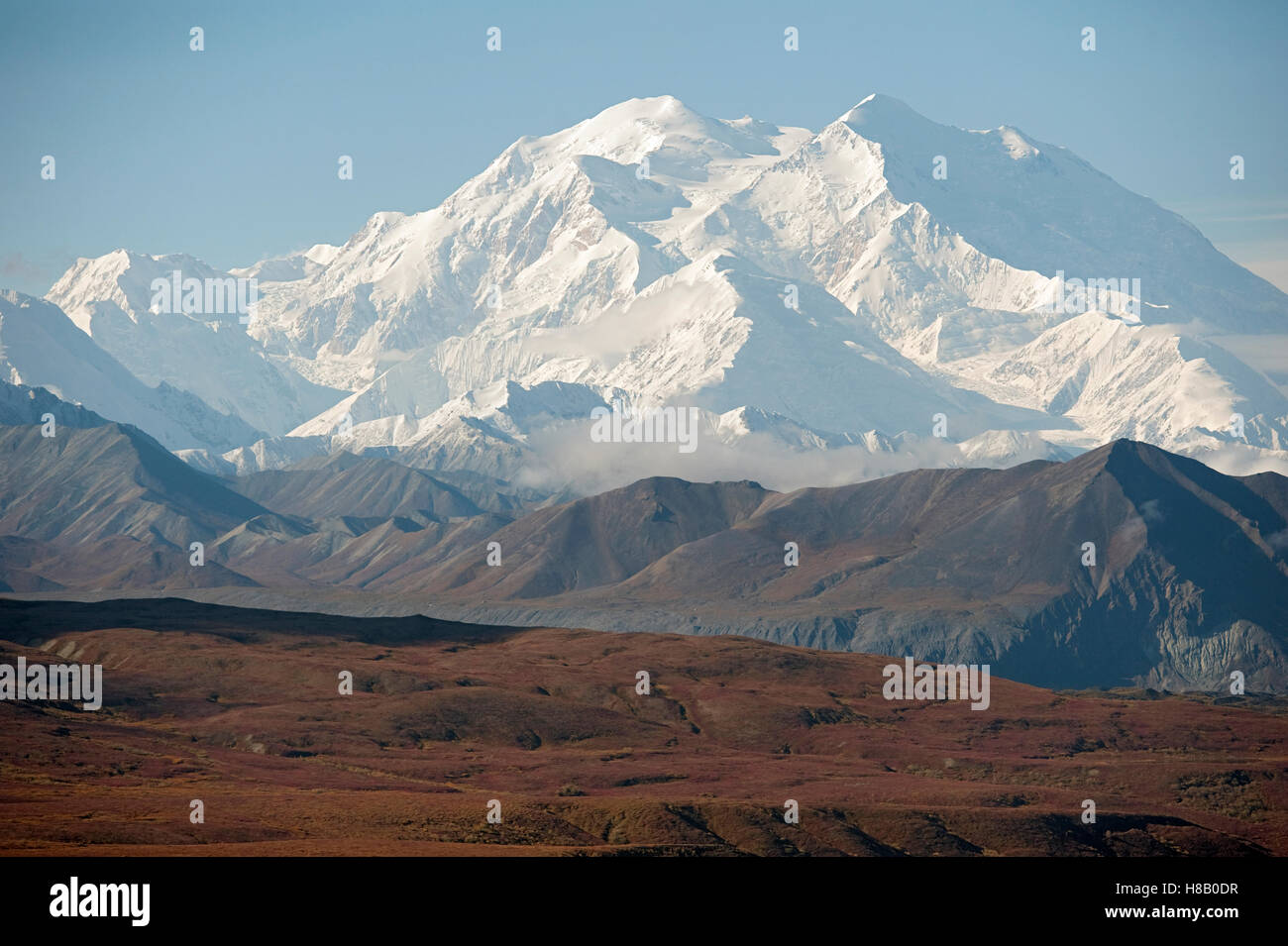 Mount Denali, Denali National Park and Preserve, Alaska Stock Photo - Alamy