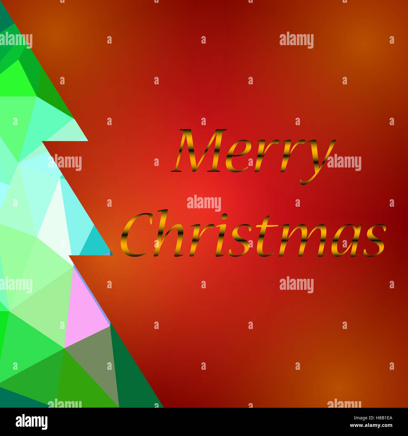 Happy new year 2017 holiday decoration greeting card or poster design ...