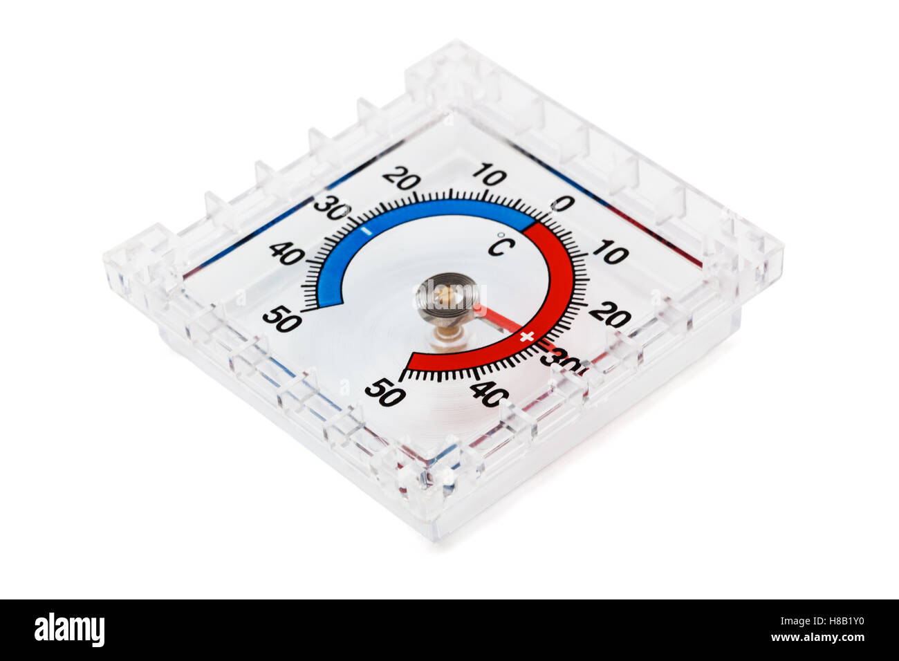 modern thermometer on a white background Stock Photo - Alamy