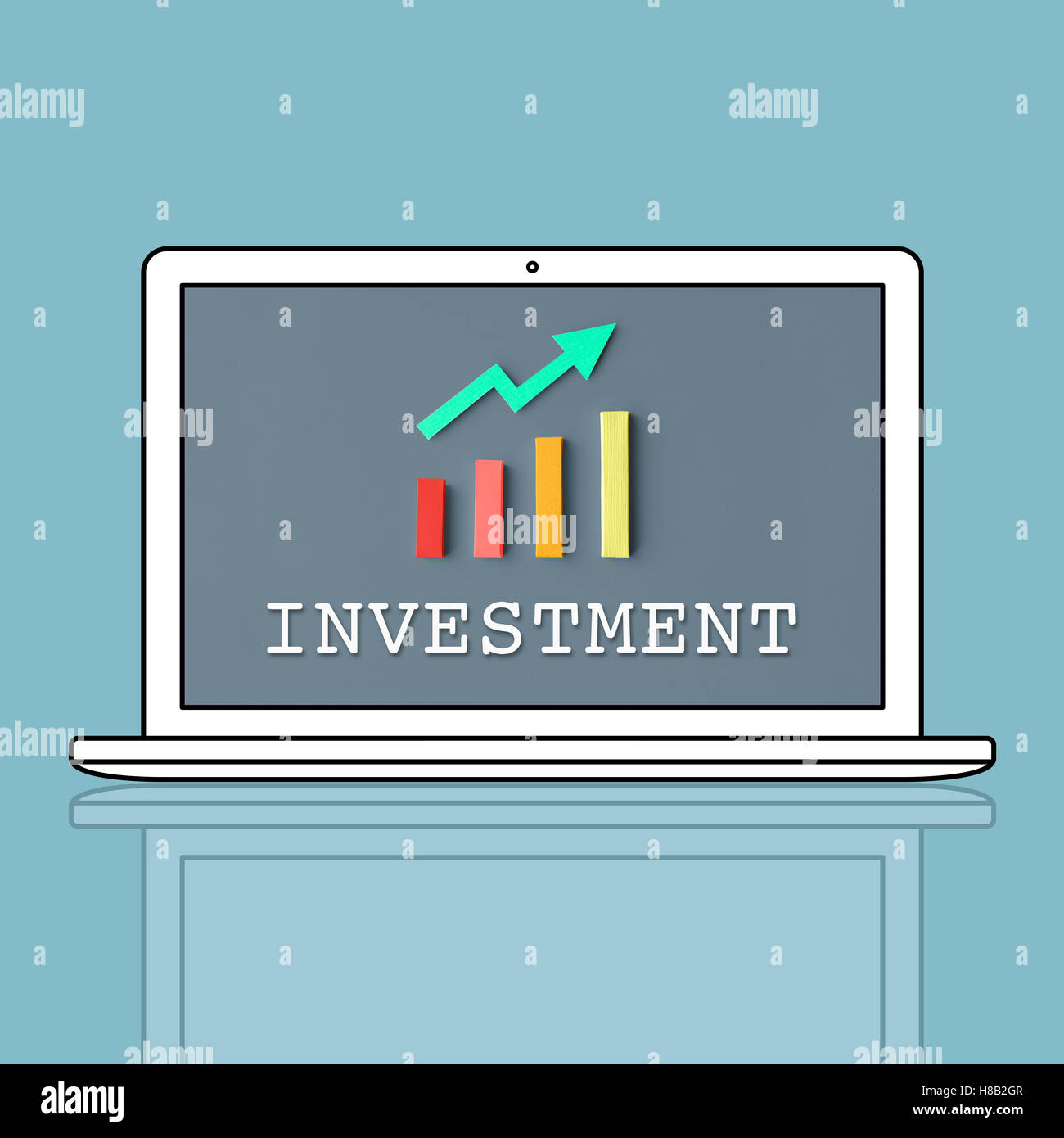 Finance Economic Progress Analysis Concept Stock Photo - Alamy