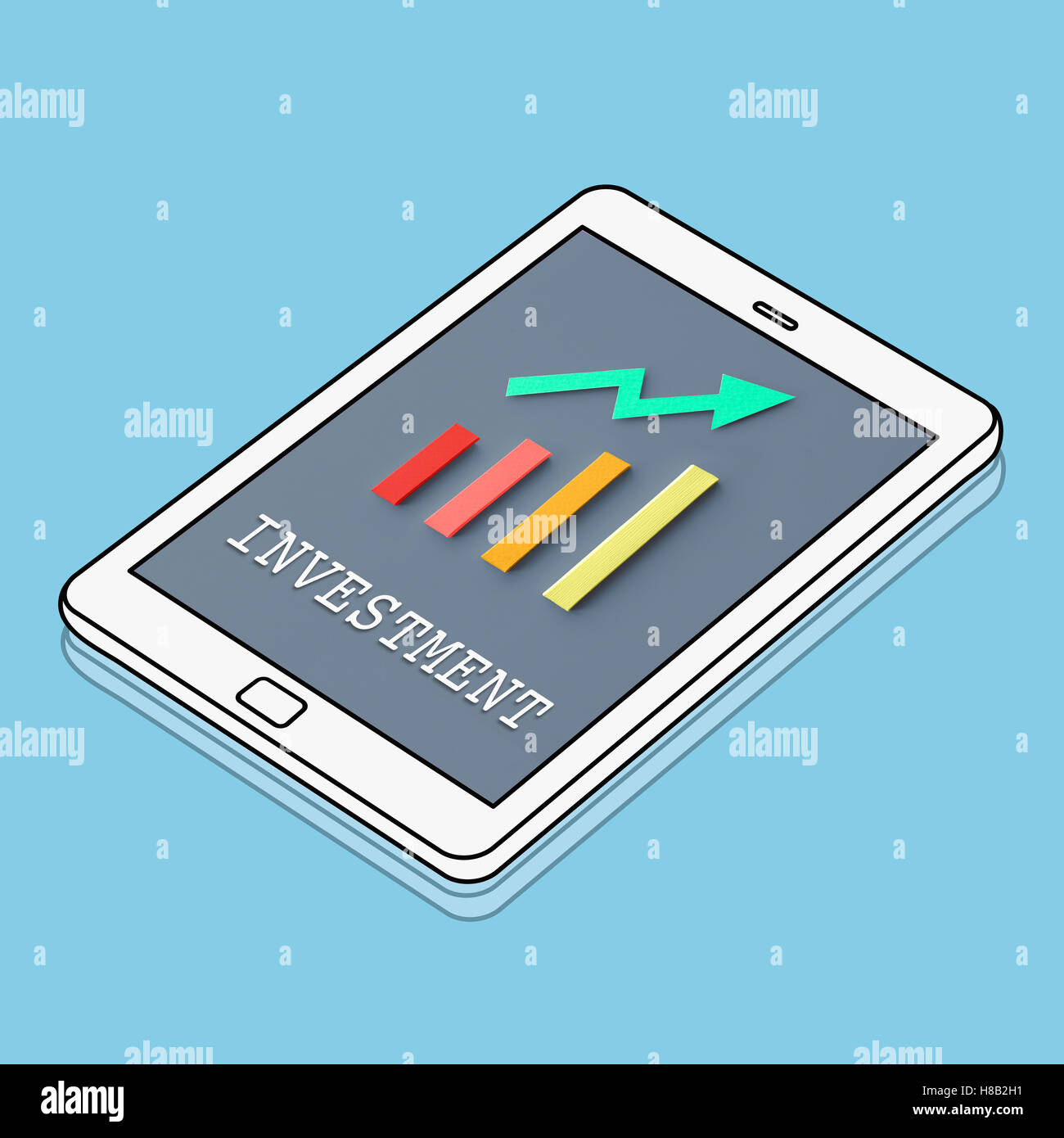 Economic analysis graphic hi-res stock photography and images - Alamy
