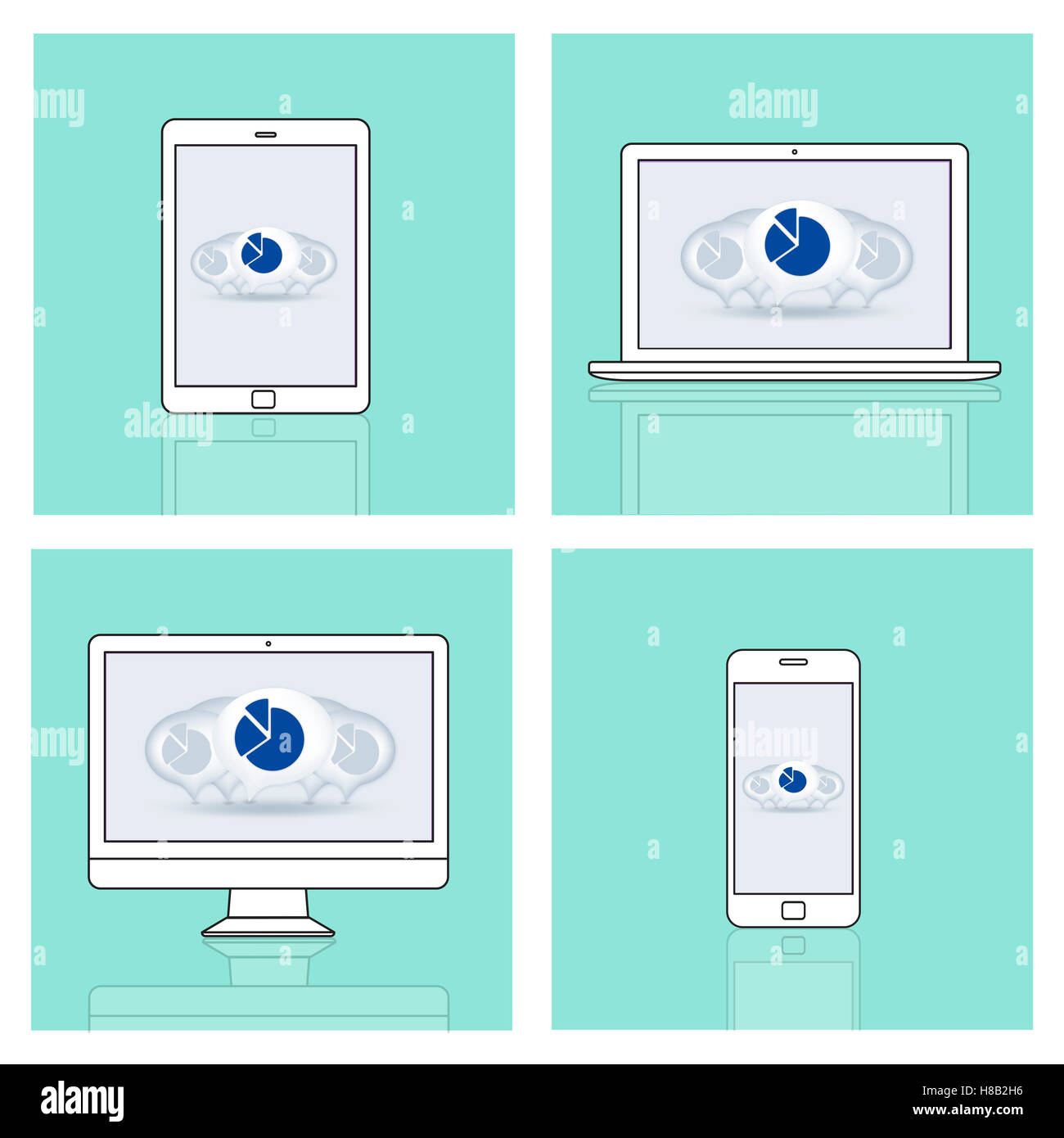 Graph screen analysis hi-res stock photography and images - Alamy