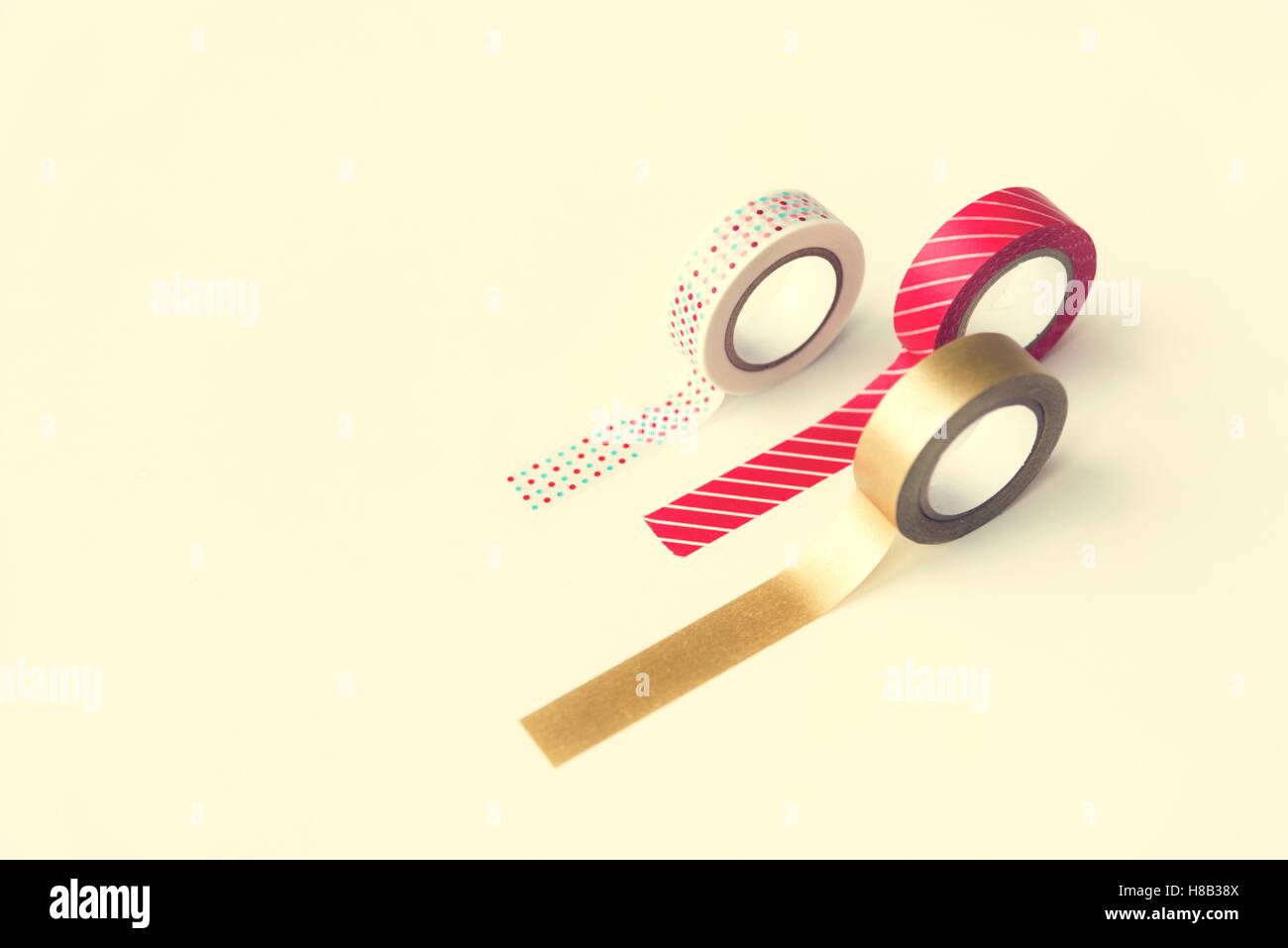 Tape Creative Design Style Ideas Supplies Concept Stock Photo - Alamy