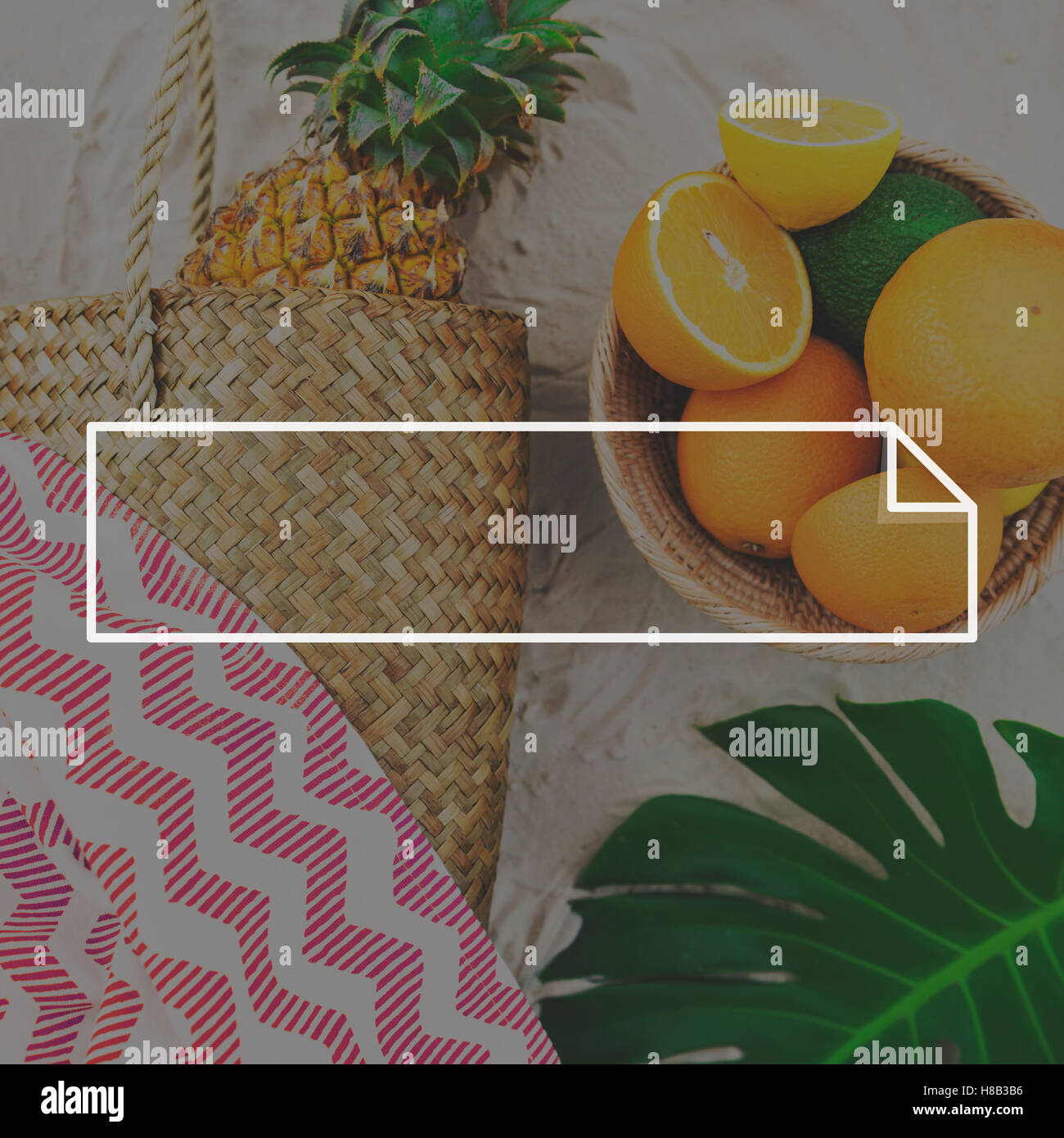 Box Banner Badge Graphic Concept Stock Photo - Alamy