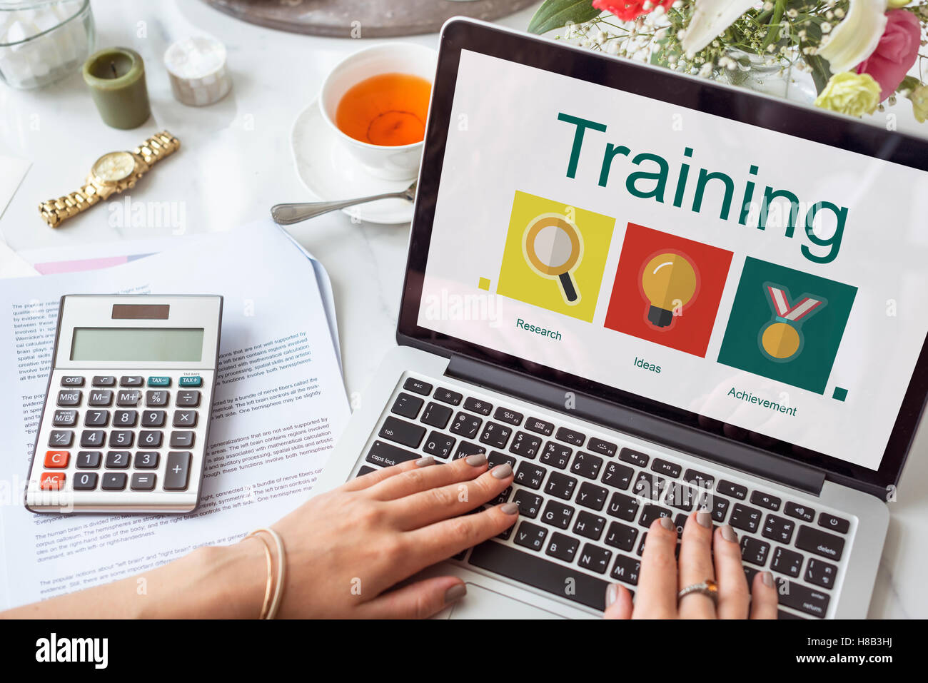 Business Plan Strategy Target Goals Graphic Concept Stock Photo - Alamy