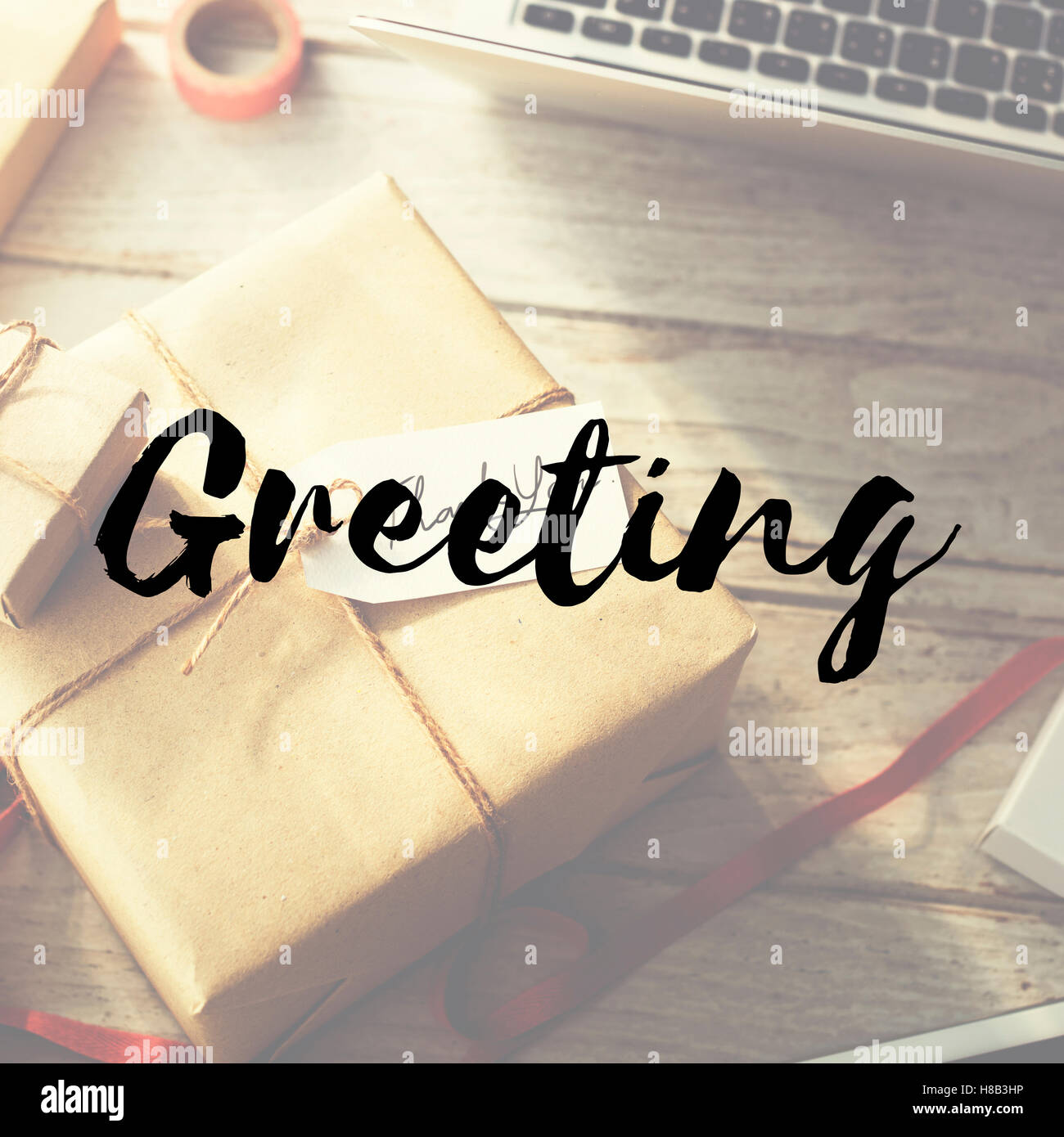 Arts & Crafts Gift Present Give Sharing Congratulations Concept Stock ...