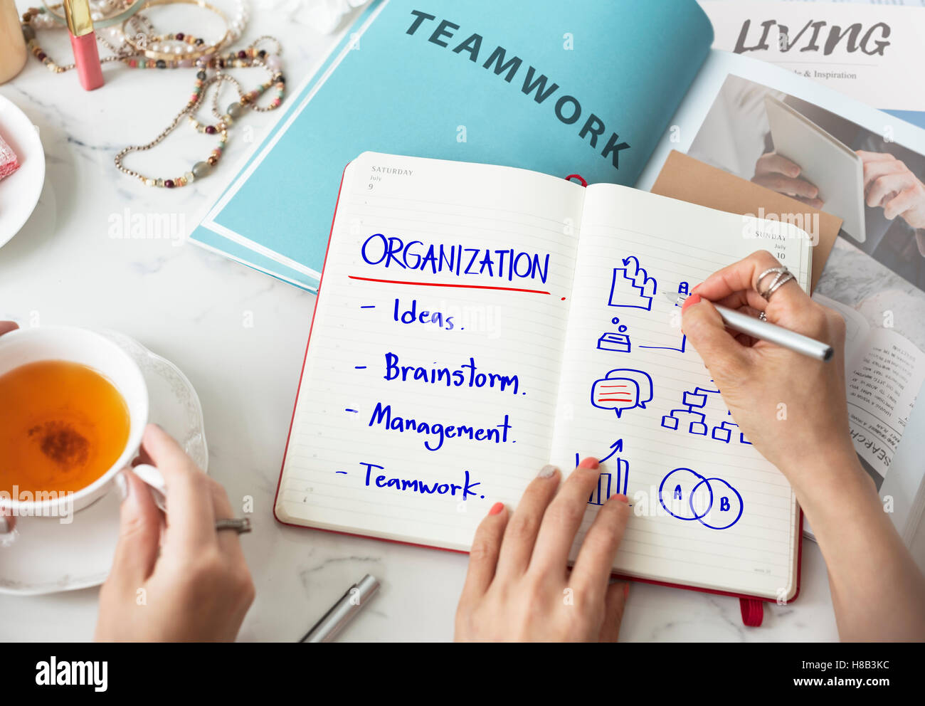 Process Business Strategy Management Solution Teamwork Concept Stock ...