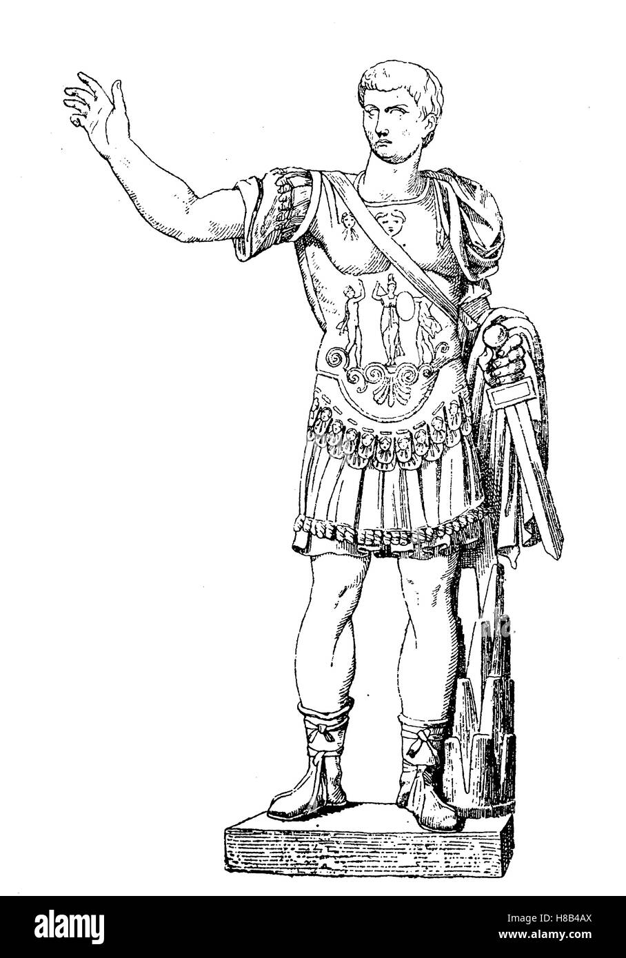 Roman emperor tiberius hi-res stock photography and images - Alamy