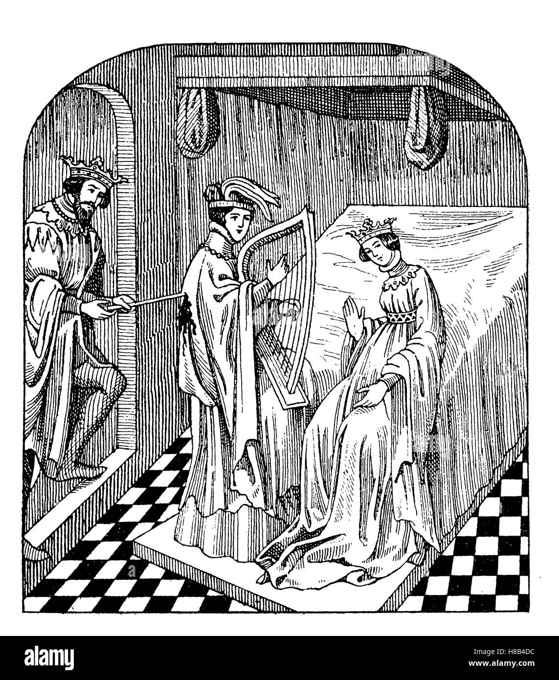 Illustration from history royal Cut Out Stock Images & Pictures - Alamy