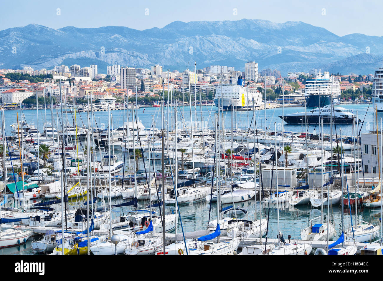 Split marina hi-res stock photography and images - Alamy