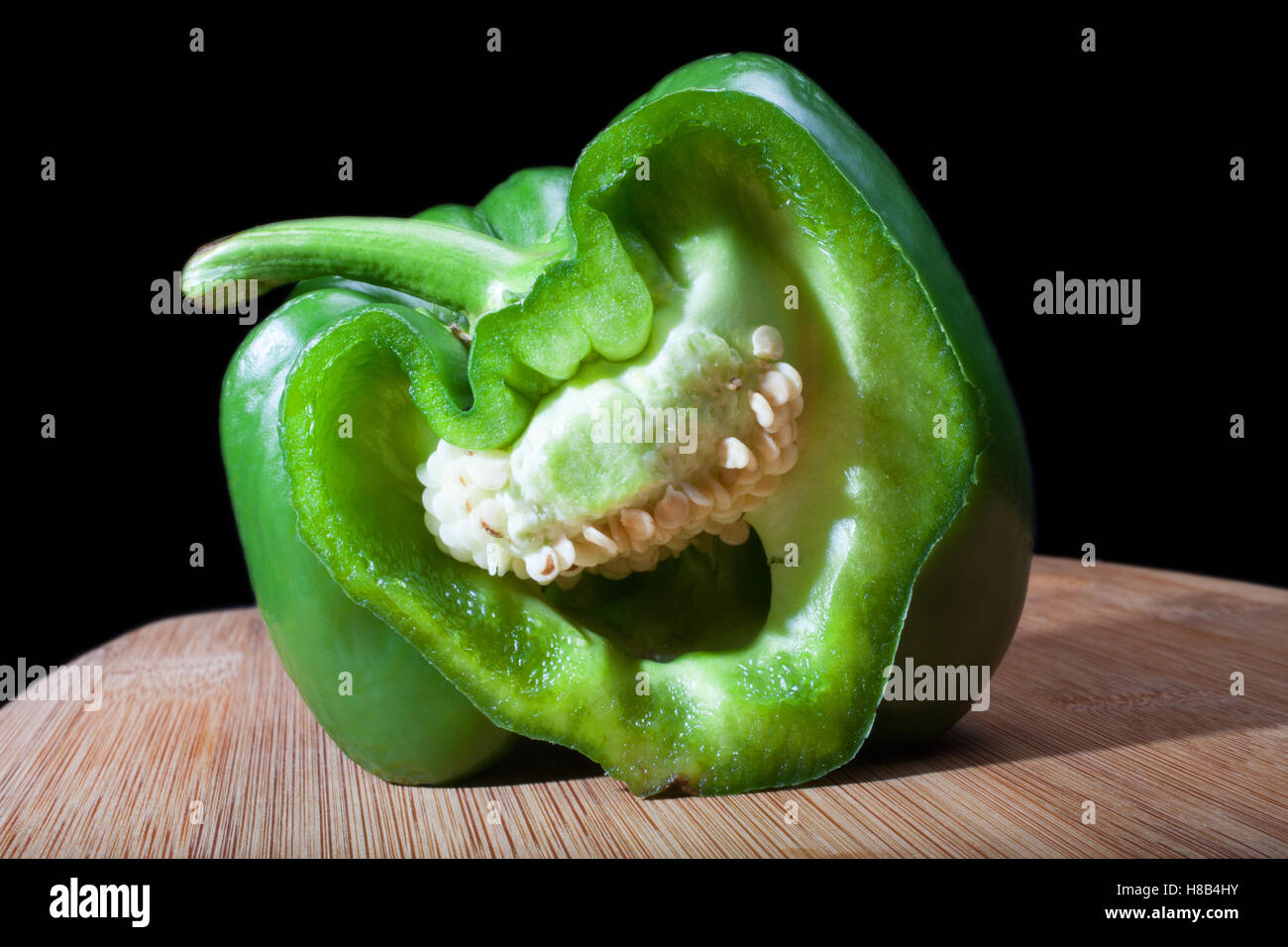 Bell Pepper With Seeds High Resolution Stock Photography and Images - Alamy