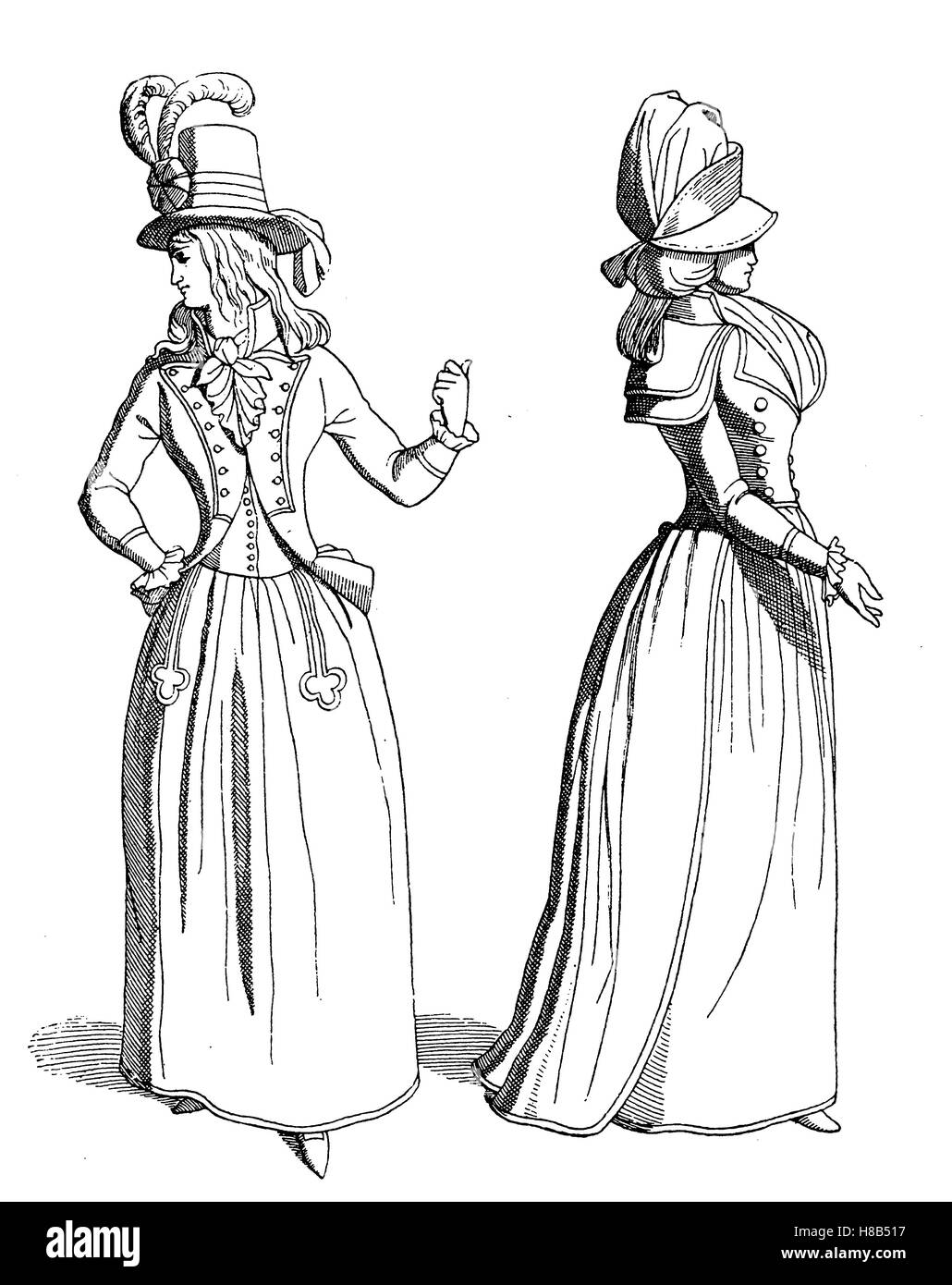 1790s French Fashion