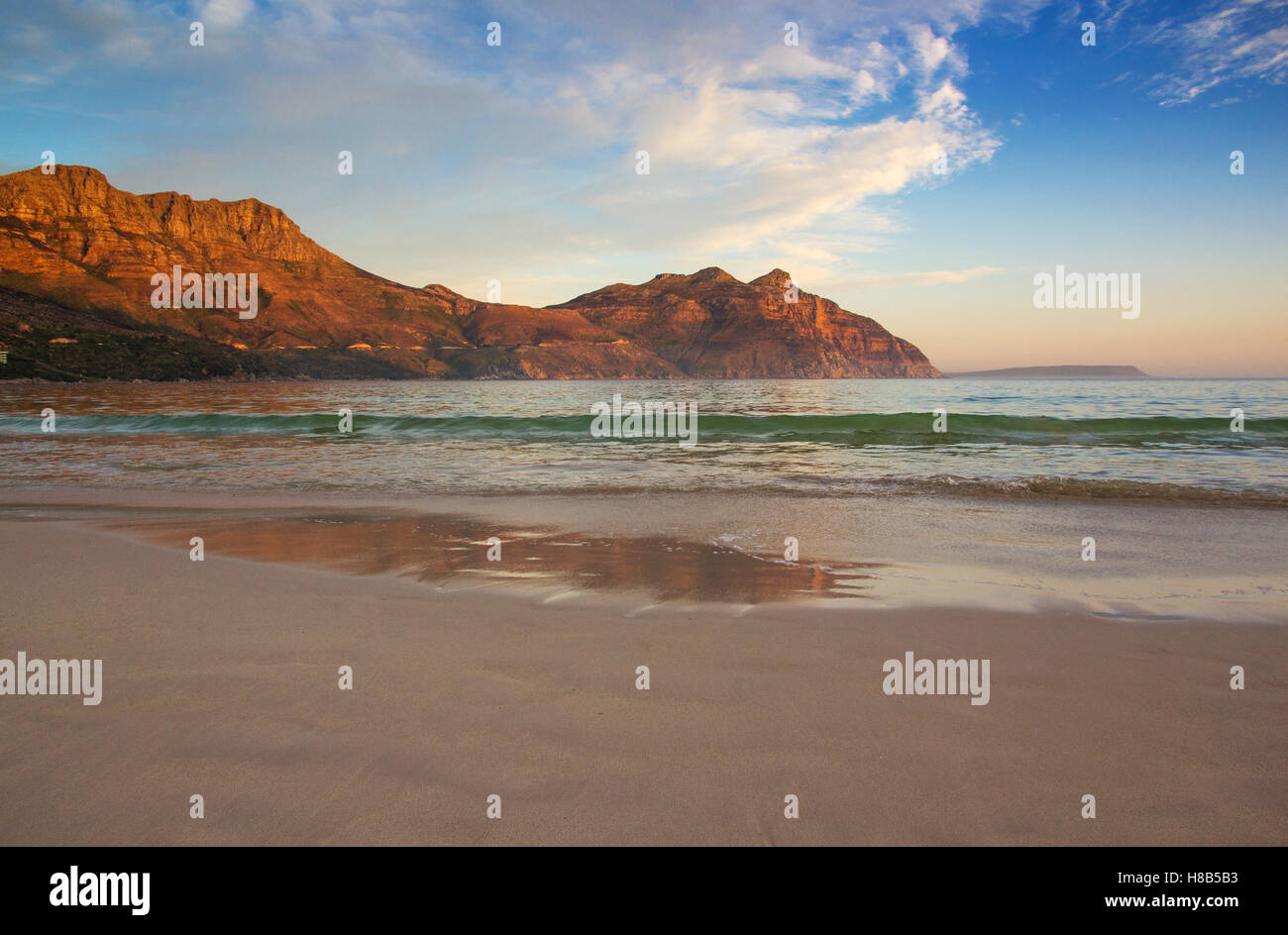 Beautiful scenic Hout Bay beach in Cape Town Stock Photo - Alamy