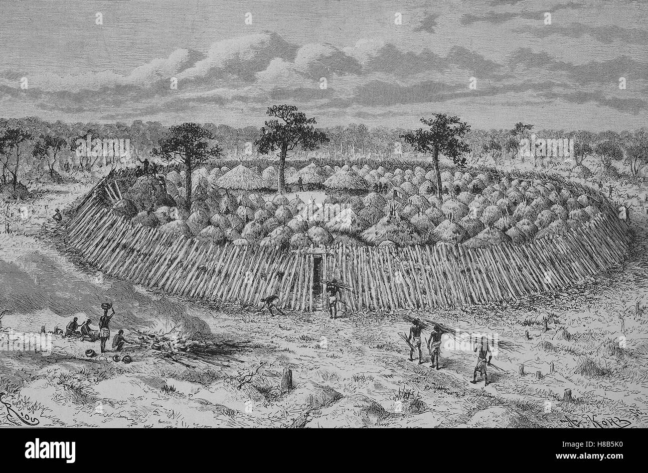 Stockade fort hi-res stock photography and images - Alamy