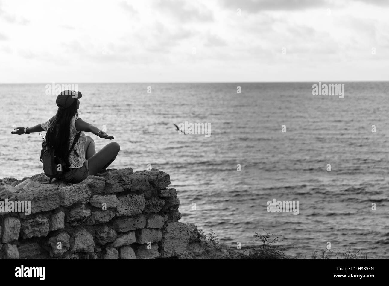 Clear girl Black and White Stock Photos & Images - Alamy