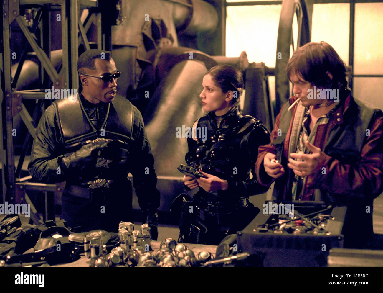 Blade 2, (BLADE II) USA 2002, Regie: Guillermo del Toro, WESLEY SNIPES ...