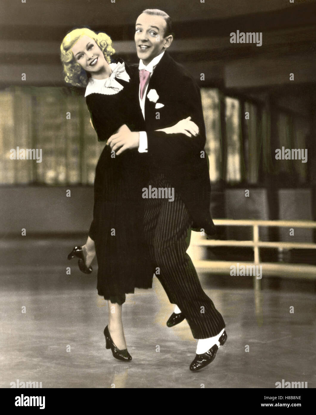 Swing Time, (SWING TIME) USA 1936 s/w, Regie: George Stevens, GINGER ...